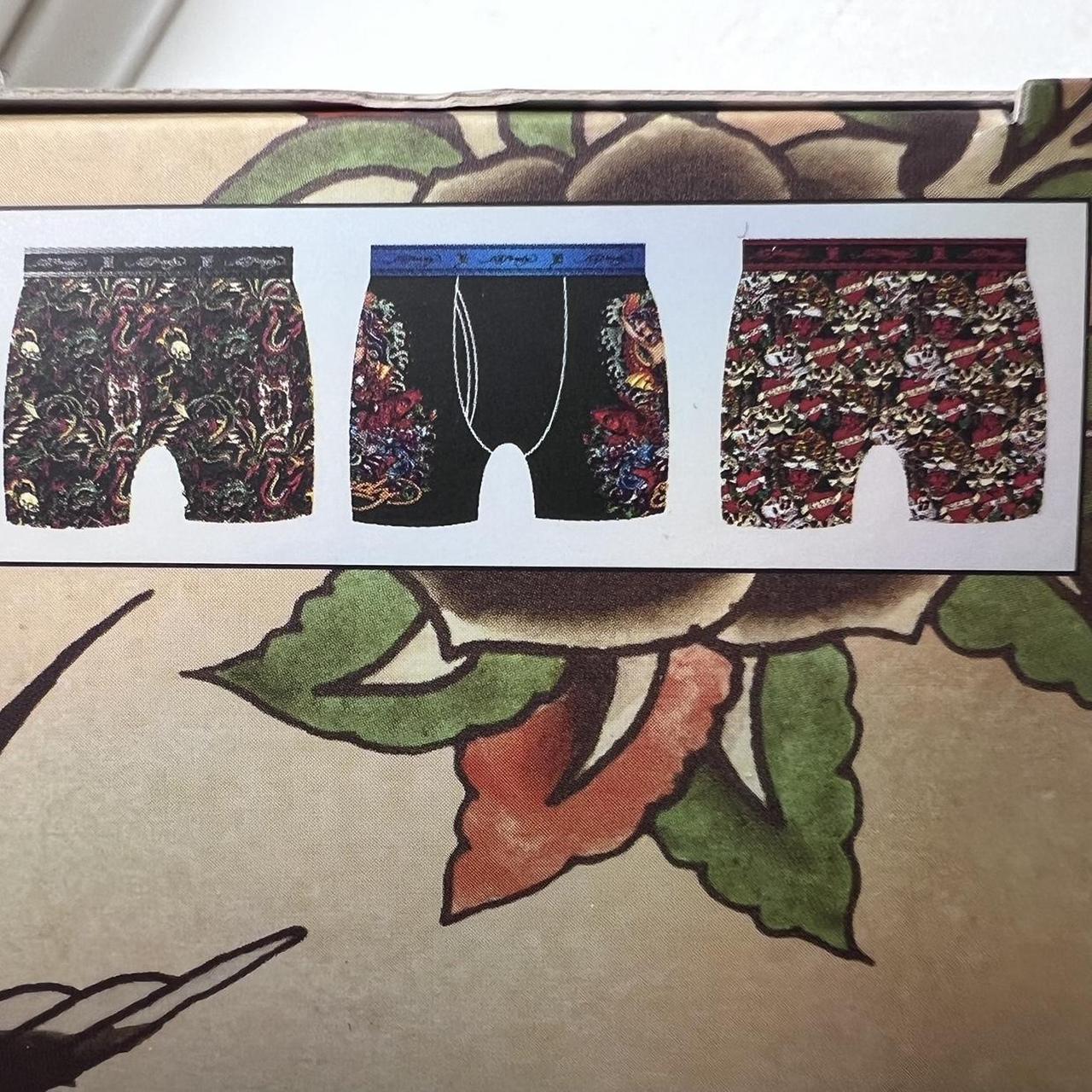 Ed Hardy Men's Multi Boxers-and-briefs | Depop