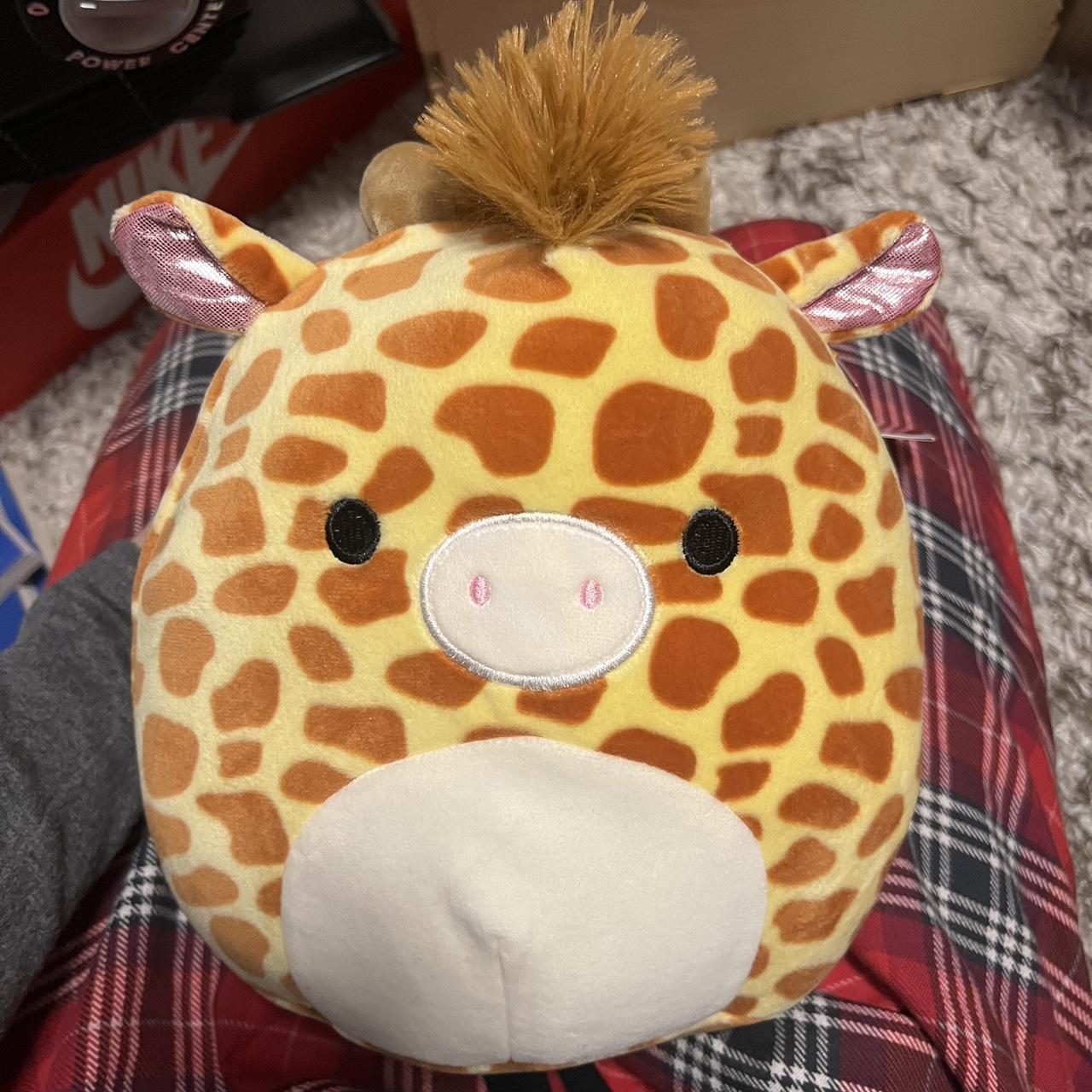 gary giraffe squishmallow with tags - Depop