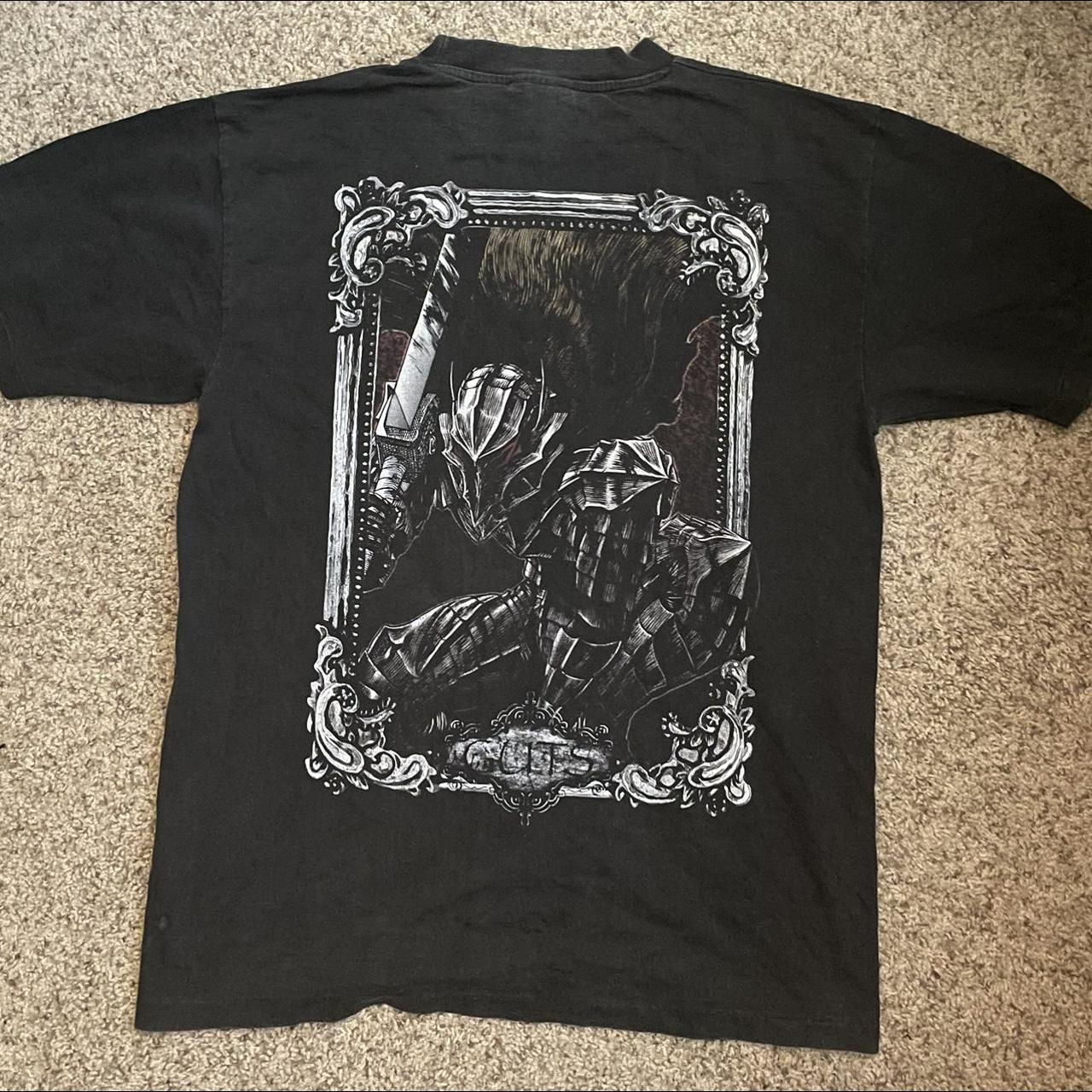 vintage berserk graphic shirt mens M in excellent... - Depop