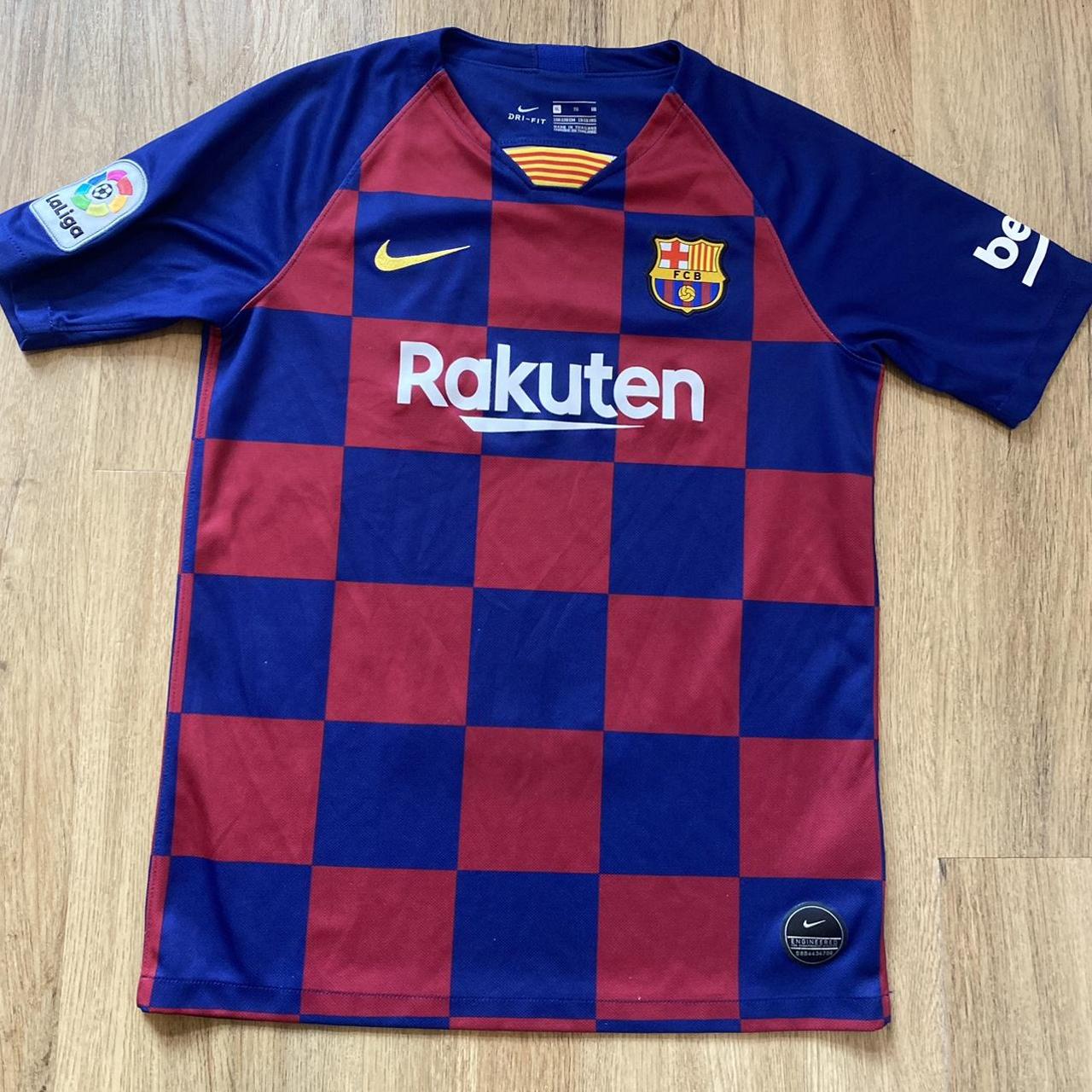 2018-19 FC Barcelona Nike Rakuten Home La Liga Shirt... - Depop