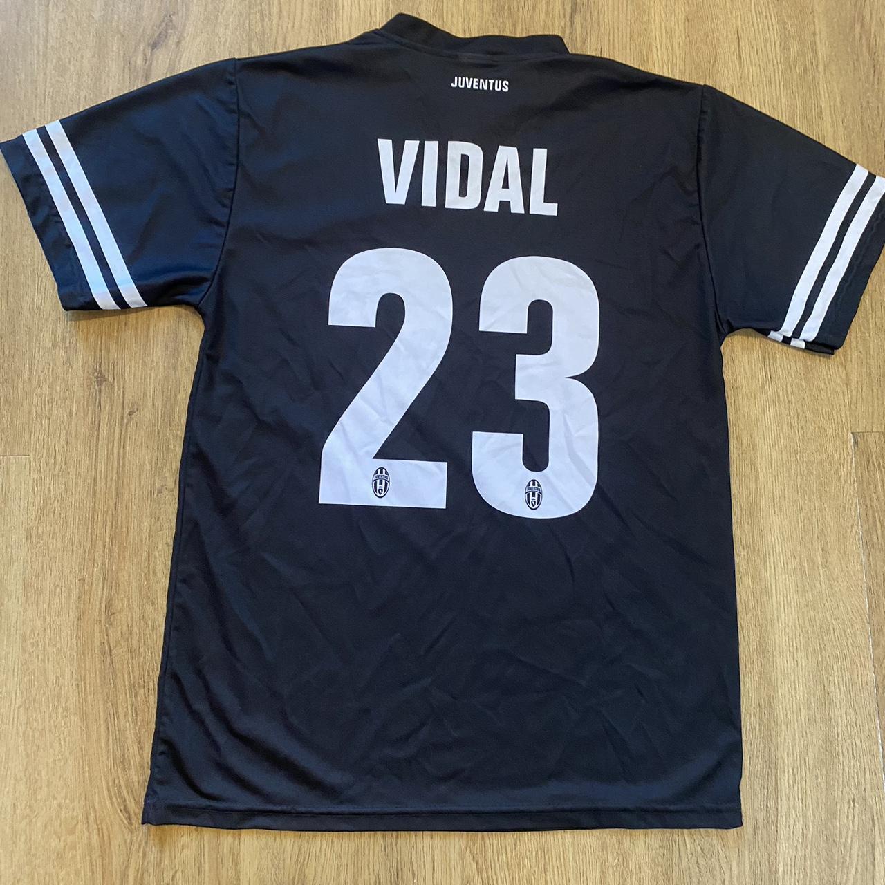 *23 Vidal Juventus Football Shirt Serie A Official... - Depop