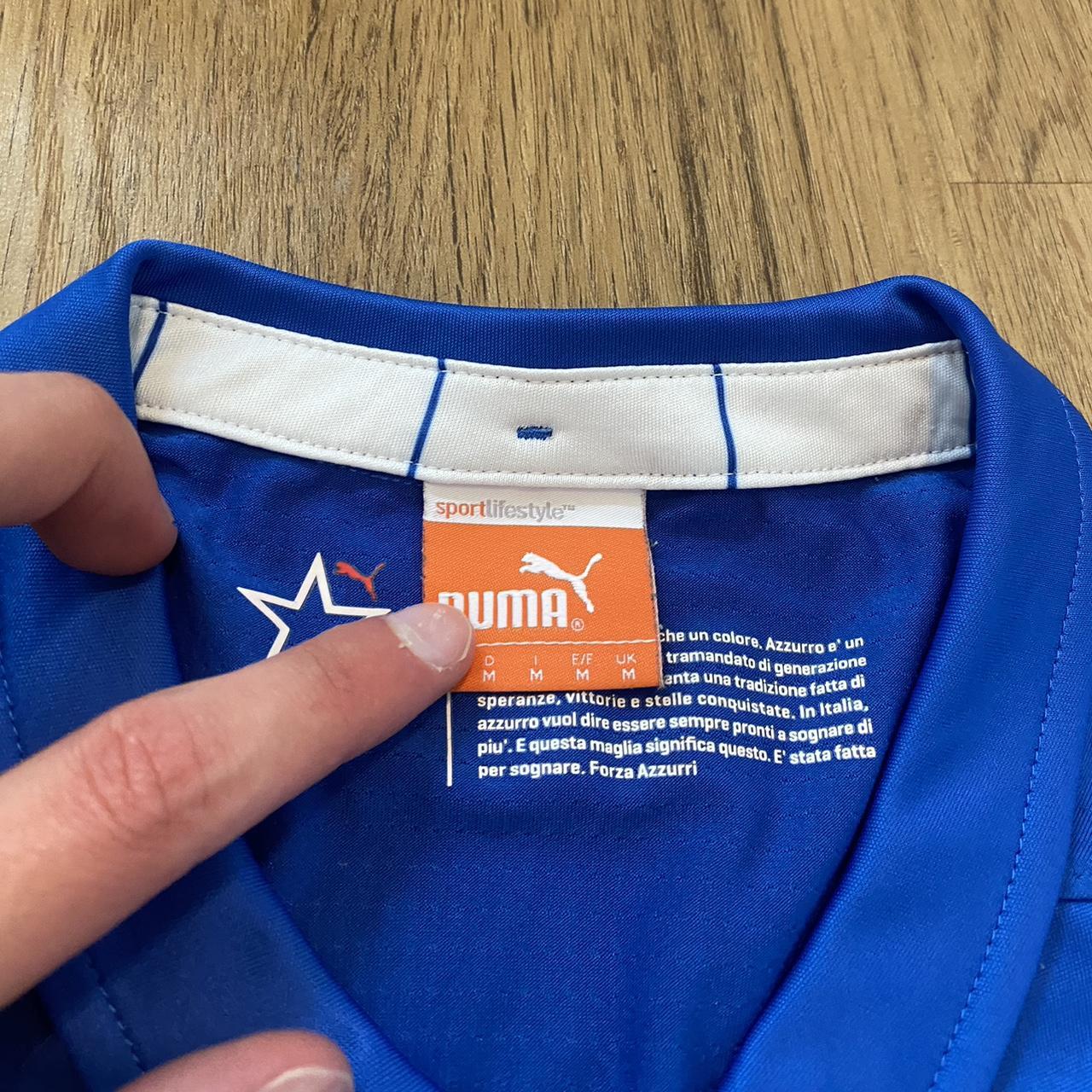 2014-15 Italy Puma Home Euro Football Shirt ⚠️SEND... - Depop