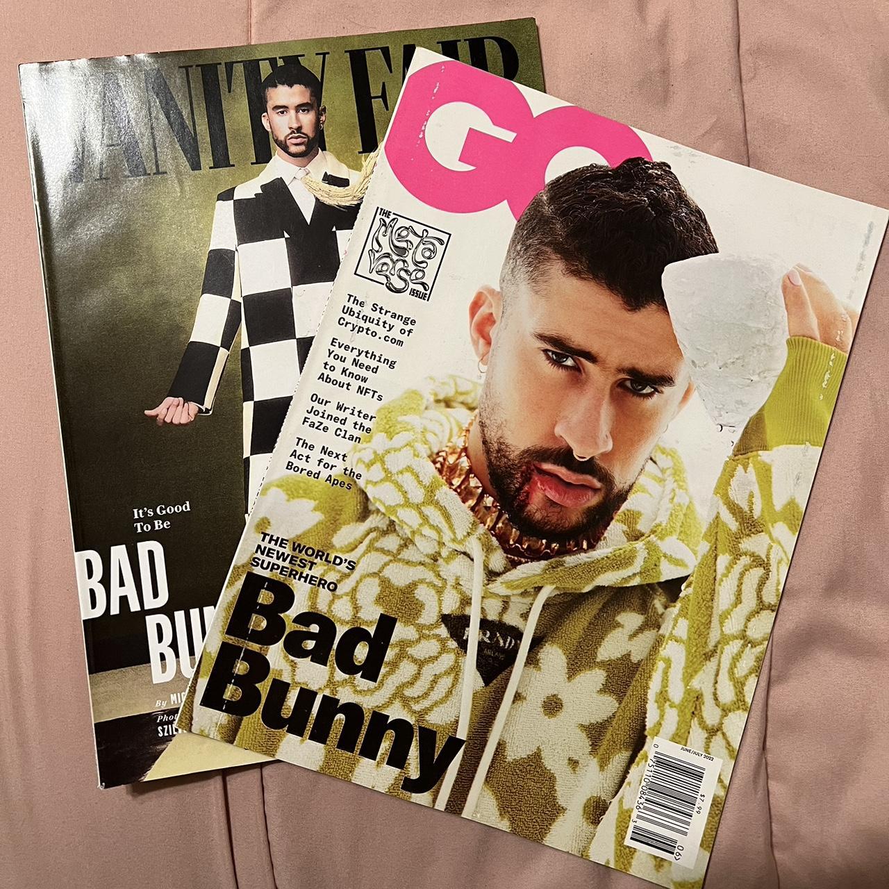 Bundle of 2 magazines - GQ and Vanity Fair Bad... - Depop