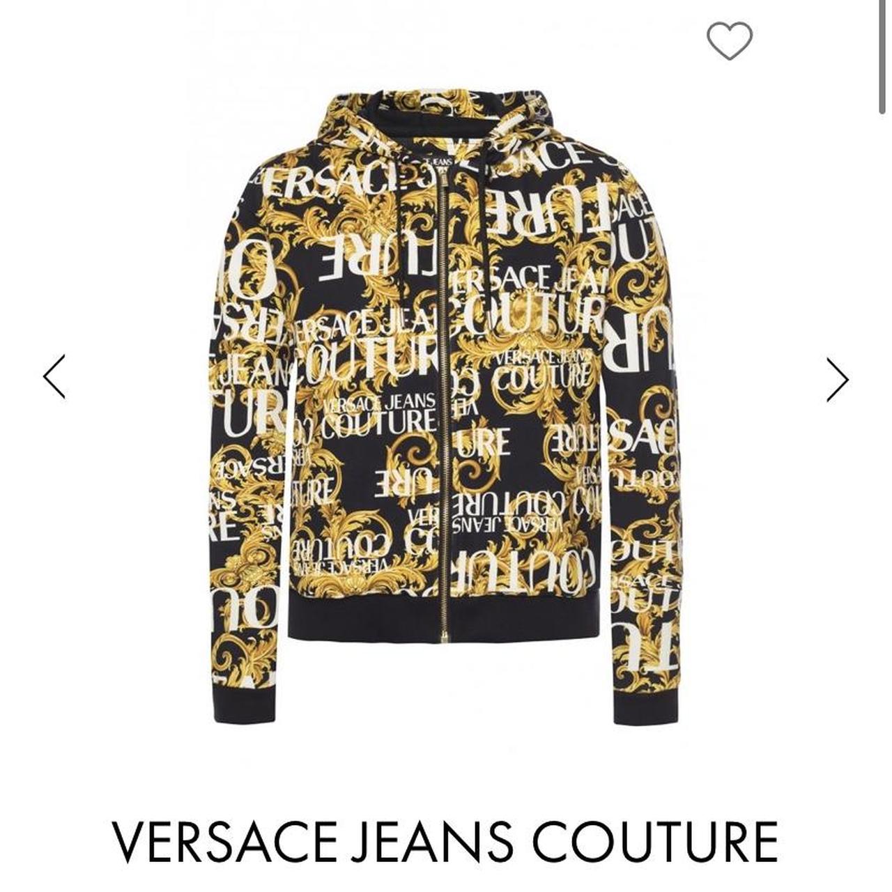 selling my authentic versace zip up jacket with a... - Depop