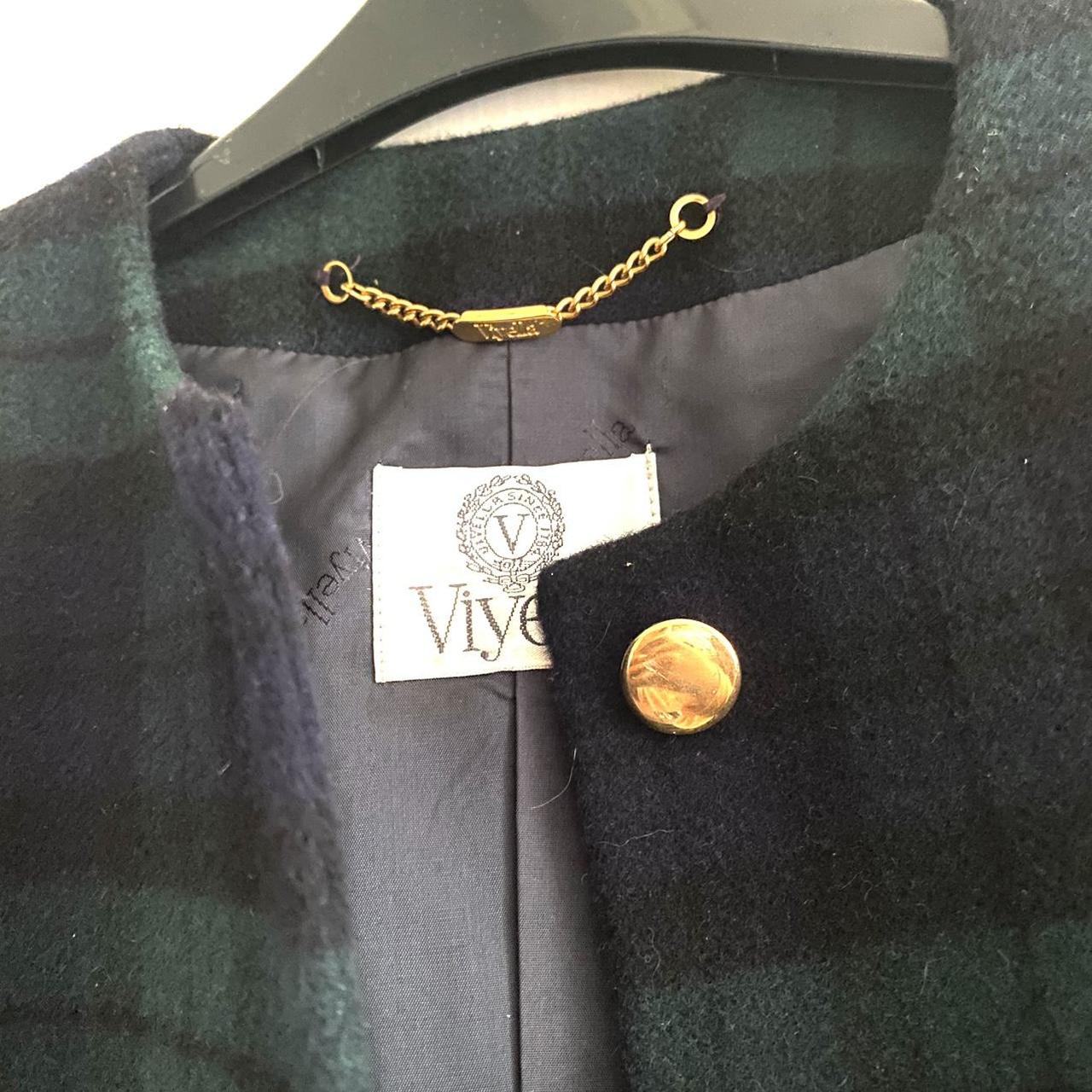 Viyella Wool Vintage Jacket Size 8 (Good... - Depop