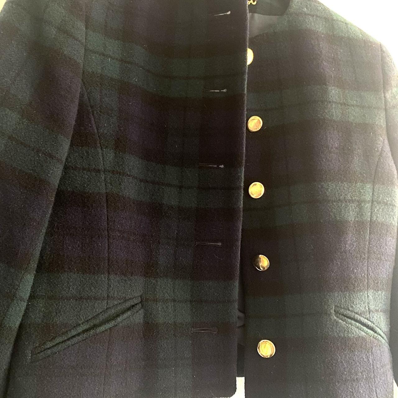 Viyella Wool Vintage Jacket Size 8 (Good... - Depop