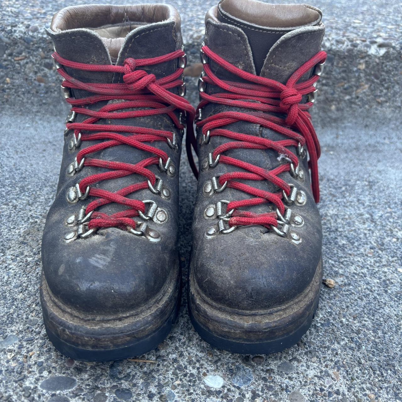 Crazy Vintage Danner / Mountaineering Hiking Boots... - Depop