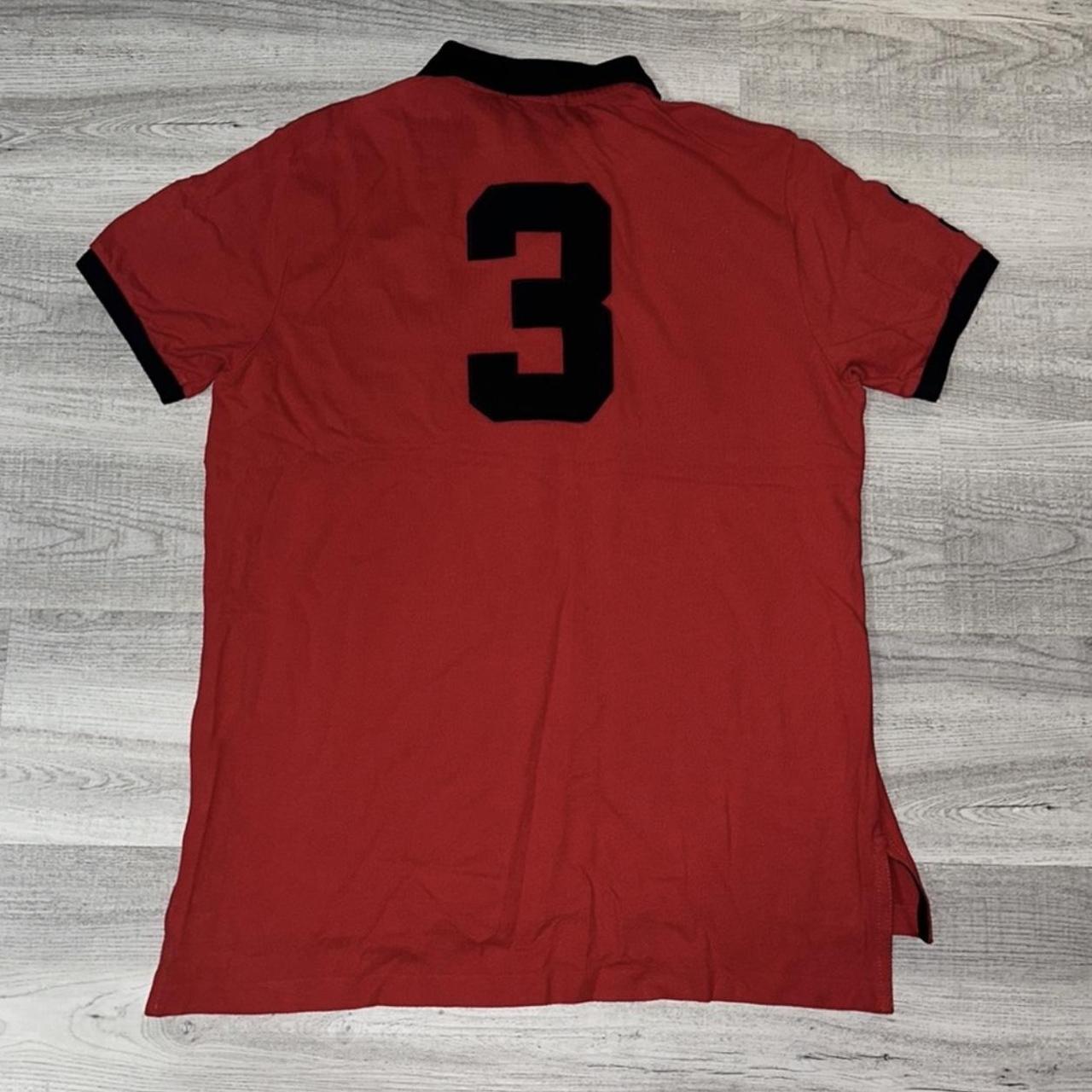 Polo Ralph Lauren red Chicago polo chief keef size... - Depop