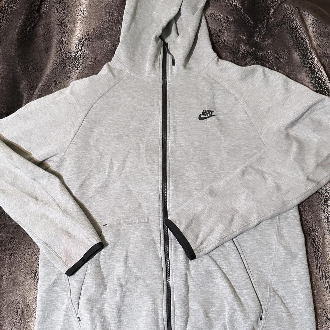 nike tech grey size large men - Depop