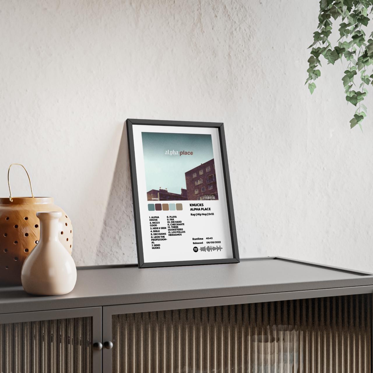 Alpha Place - Knucks Album Cover Poster... - Depop