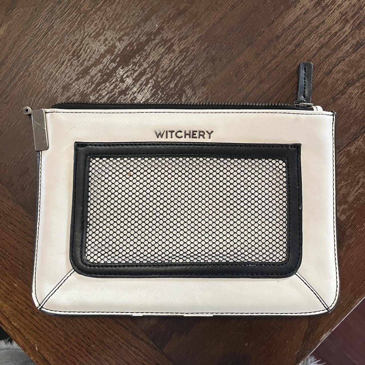 Witchery clutch white - bit of marking on back will... - Depop