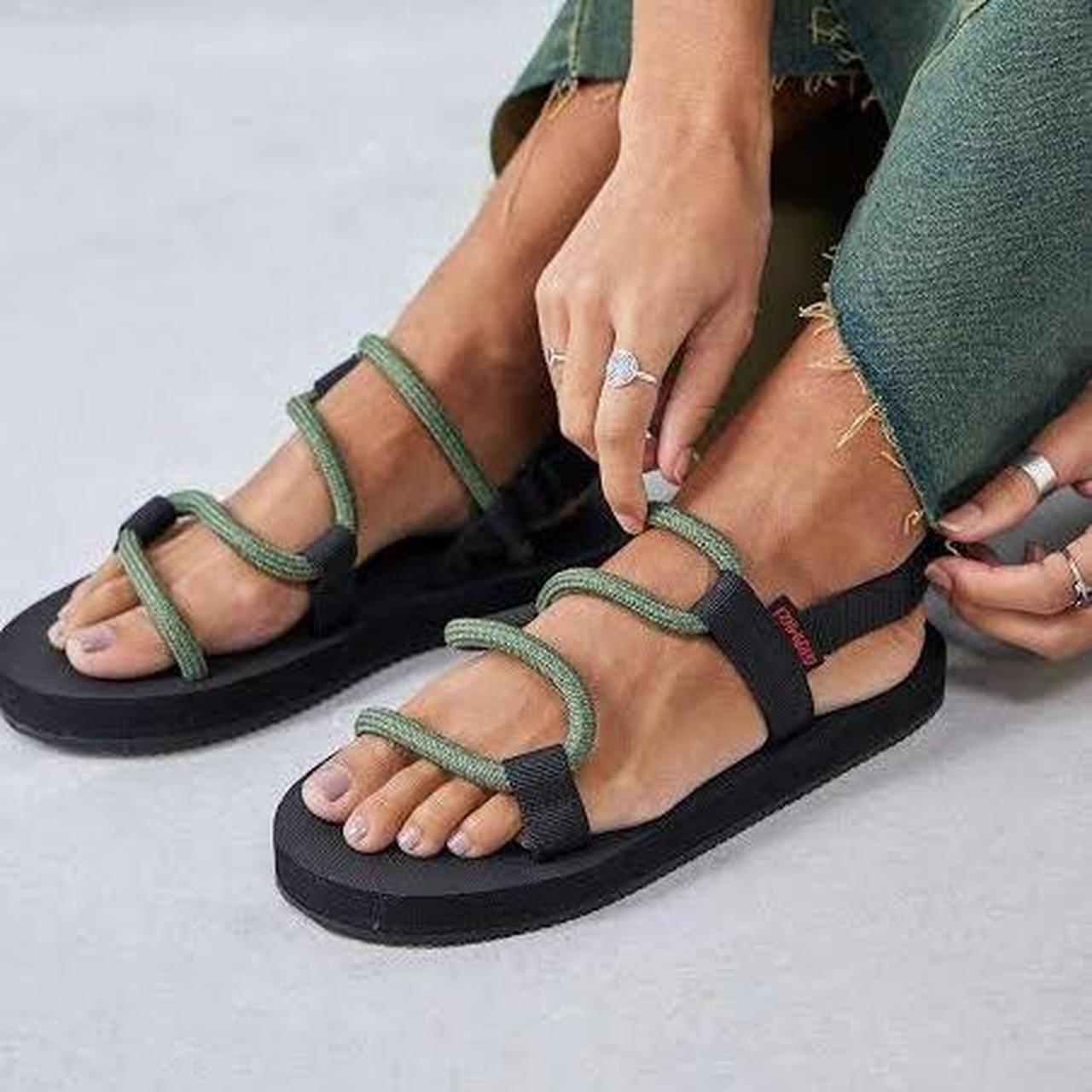 Super cool Gramicci rope sandals in black Size EU38... | Depop