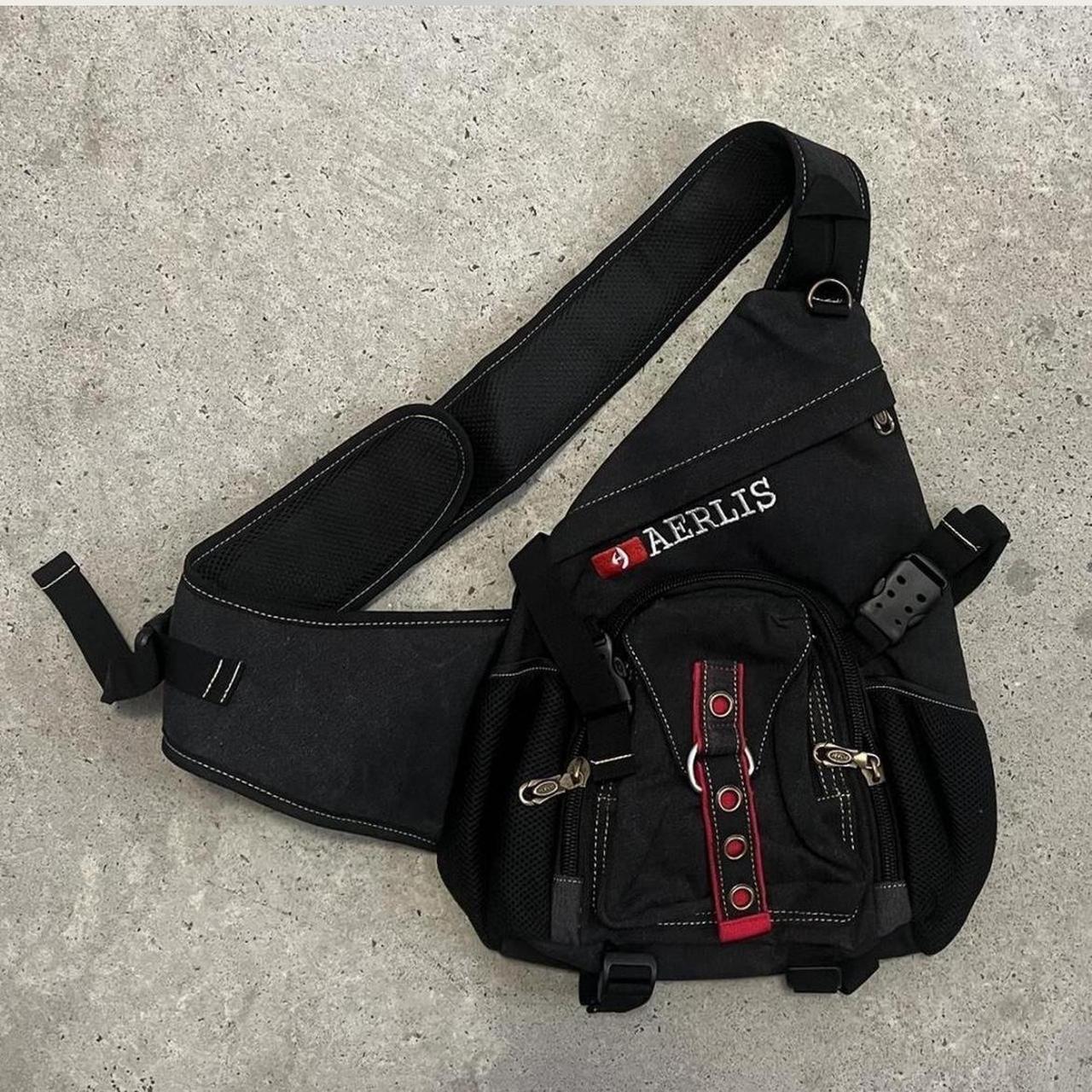 Vintage Aerlis sling bag Embroidered detailing Super... - Depop