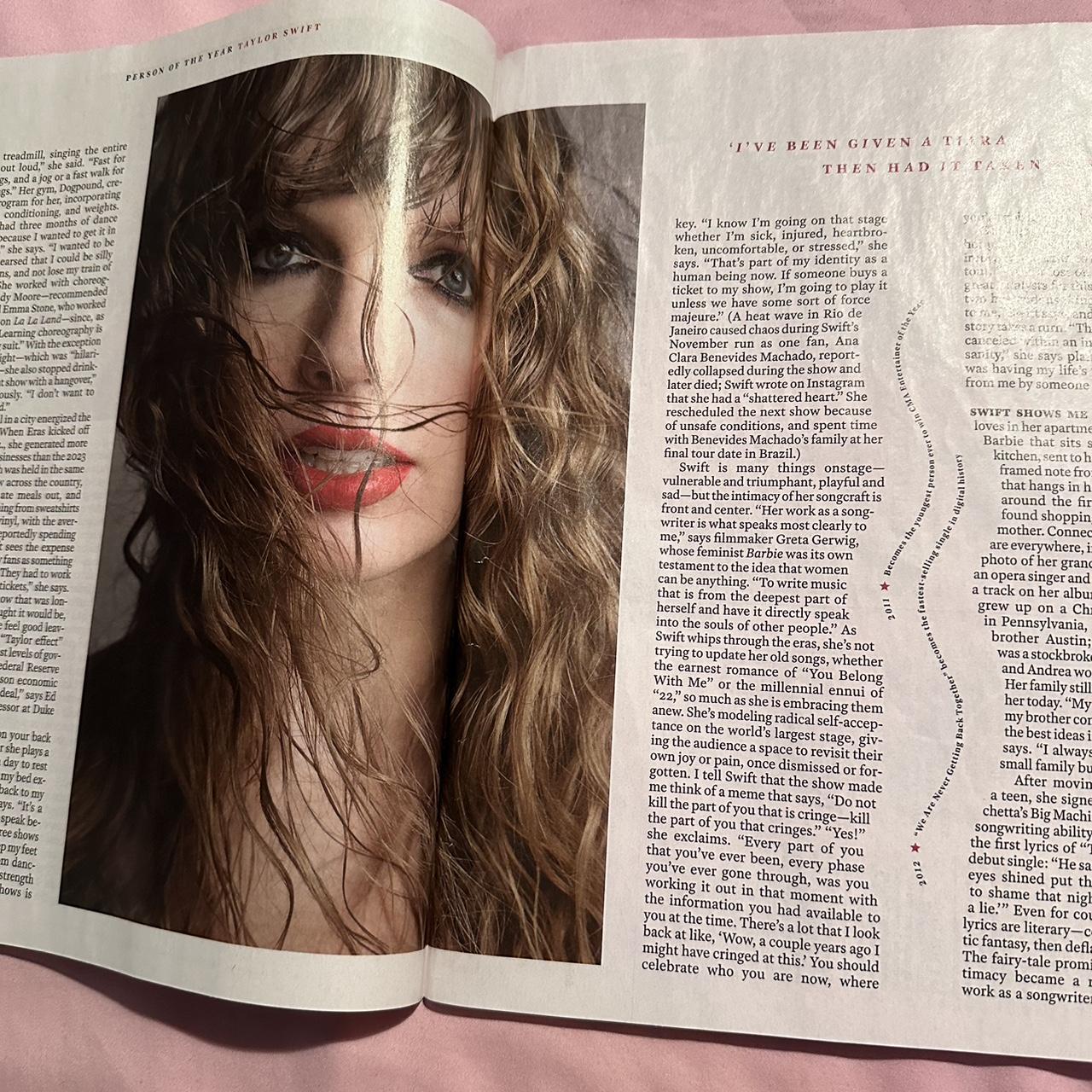 Taylor Swift Time magazine person of the year.... - Depop