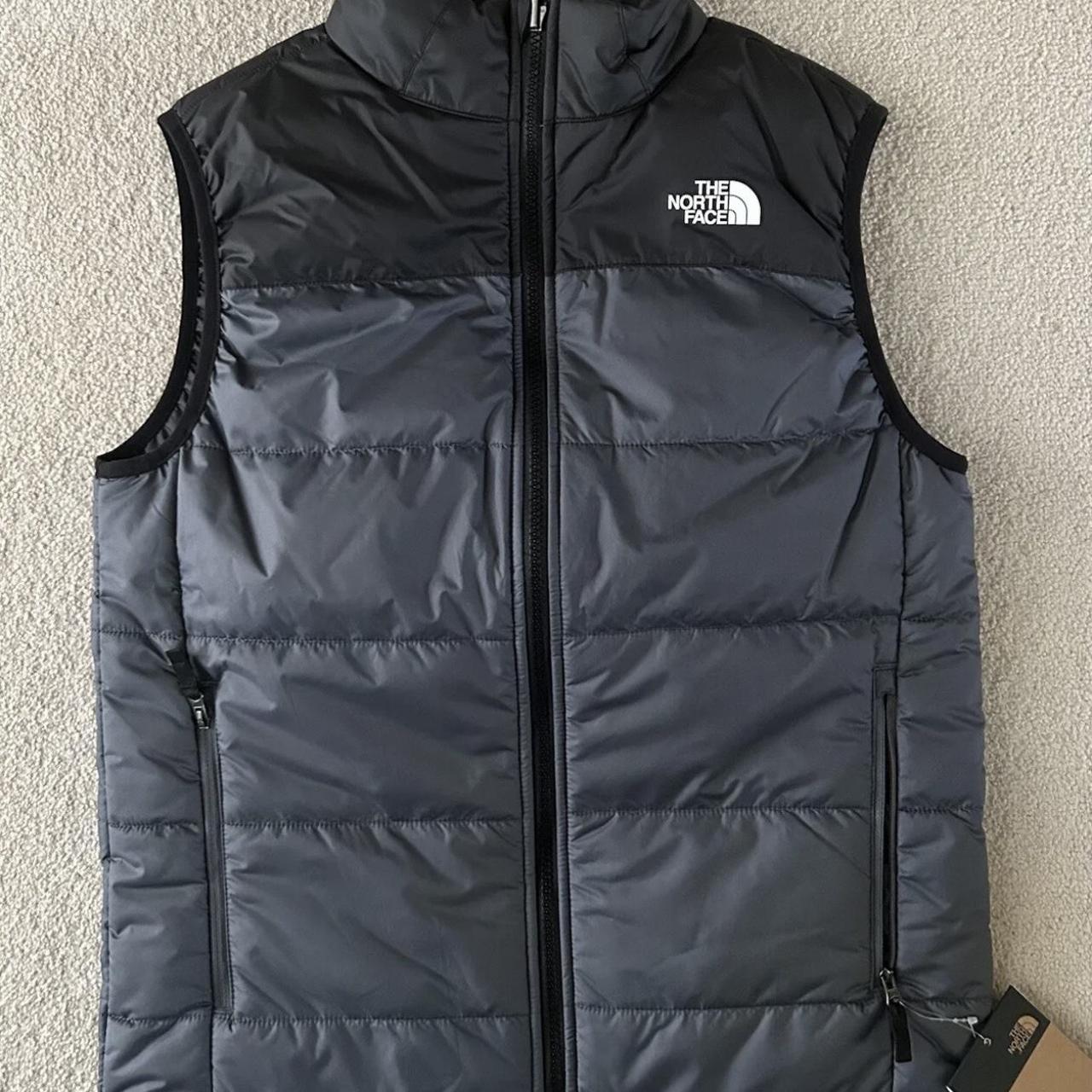 Boys The North Face Full Zip Padded Gilet.Authentic... - Depop