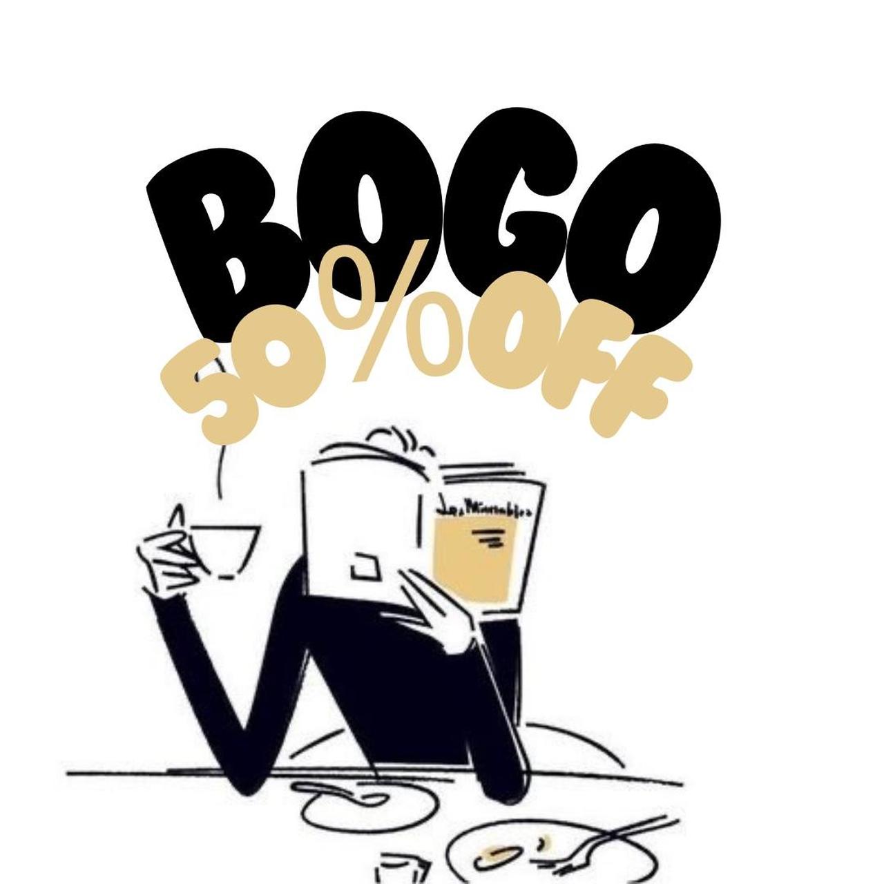 BOGO 50% OFF INFO: - works for every two items,... | Depop