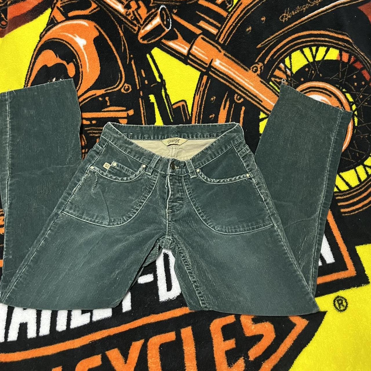 Wangler green and brown pants 🤎💚 Size :... - Depop