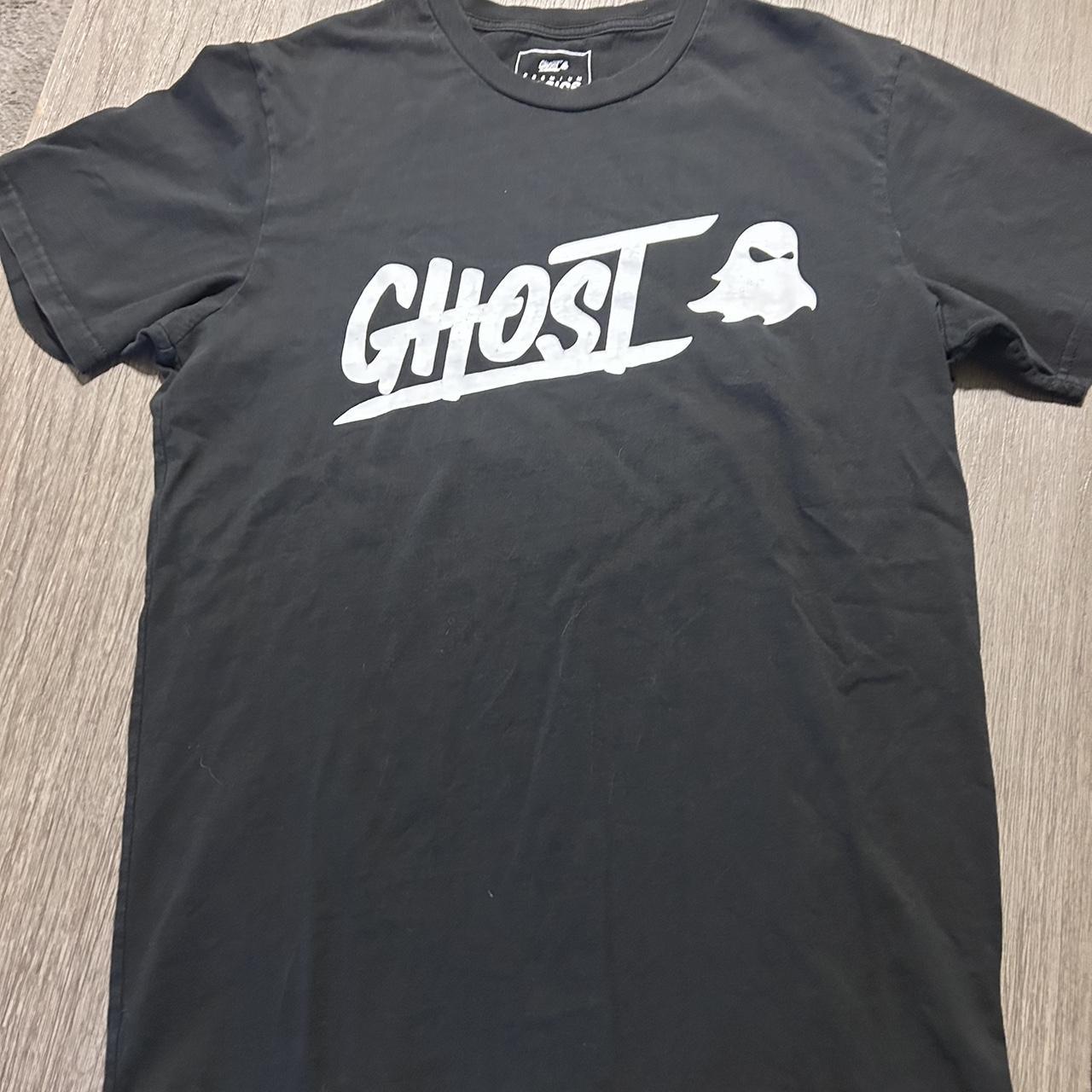 GHOST fitness logo tee. Great condition, size... - Depop