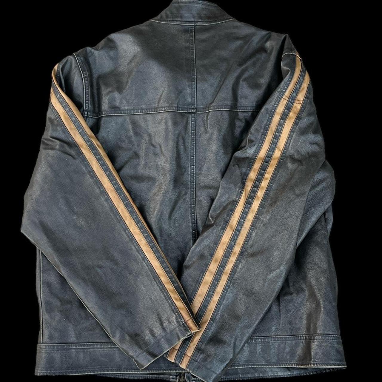 Arizona Jean Company Motocycle Bomber Jacket Mens XL... - Depop