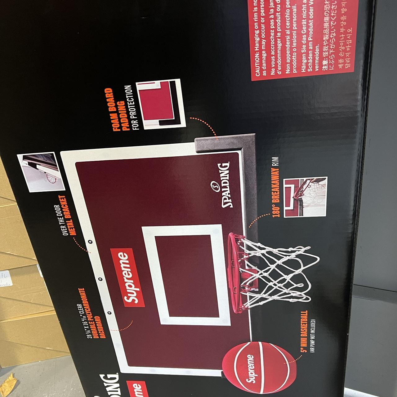 Supreme X Spalding Mini basketball Hoop * Brand New... - Depop