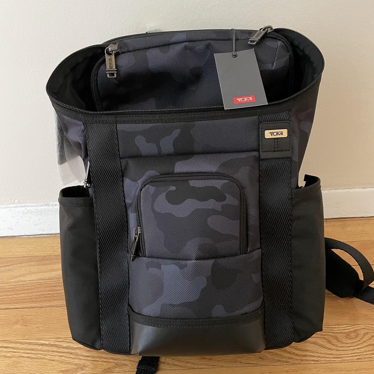 NWT TUMI Thornhill Backpack Blue Camouflage #tumi... - Depop