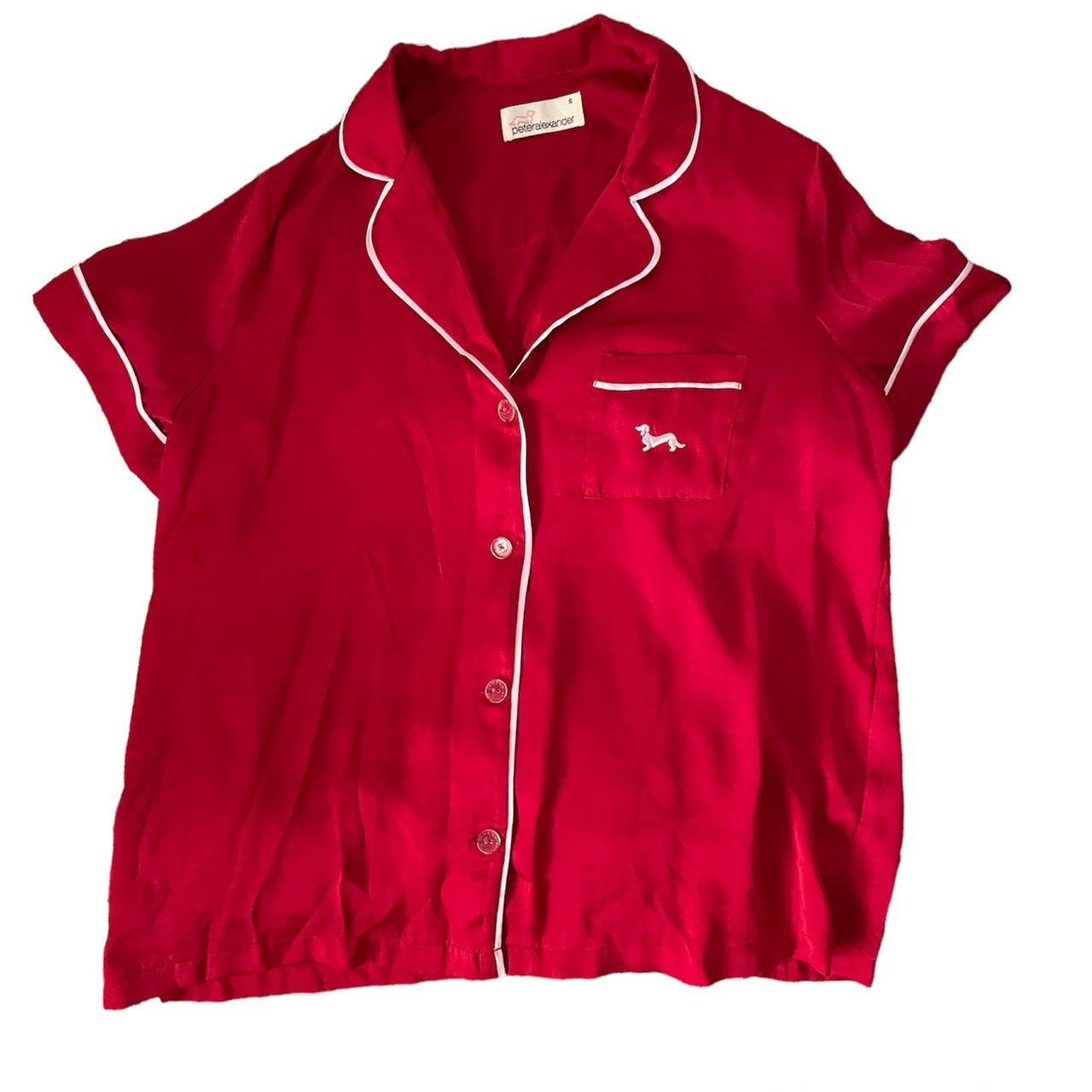 Peter Alexander Cherry Chic Satin Pj Set. Never worn. - Depop