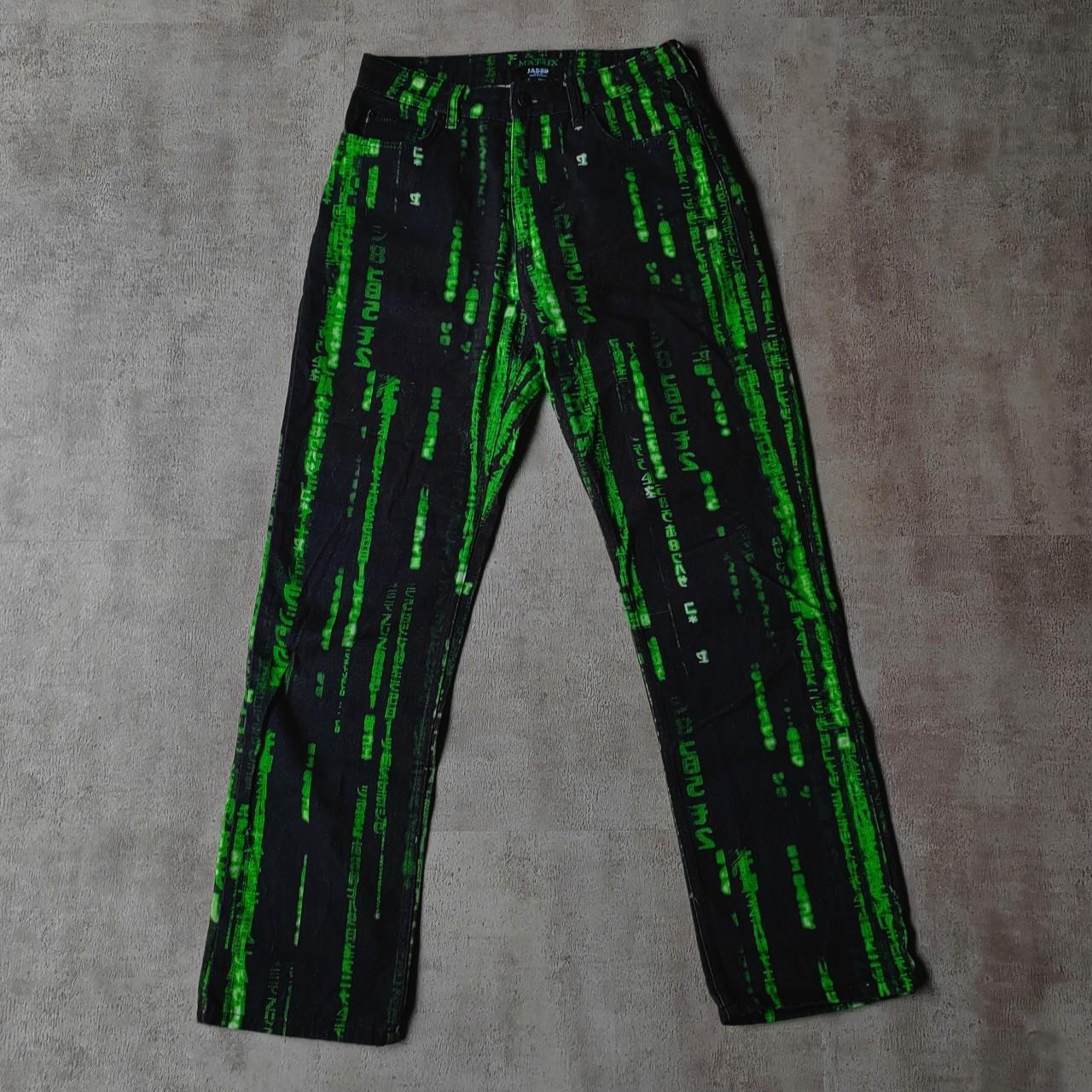JADED LONDON X MATRIX COLLAB Green Matrix Code... - Depop