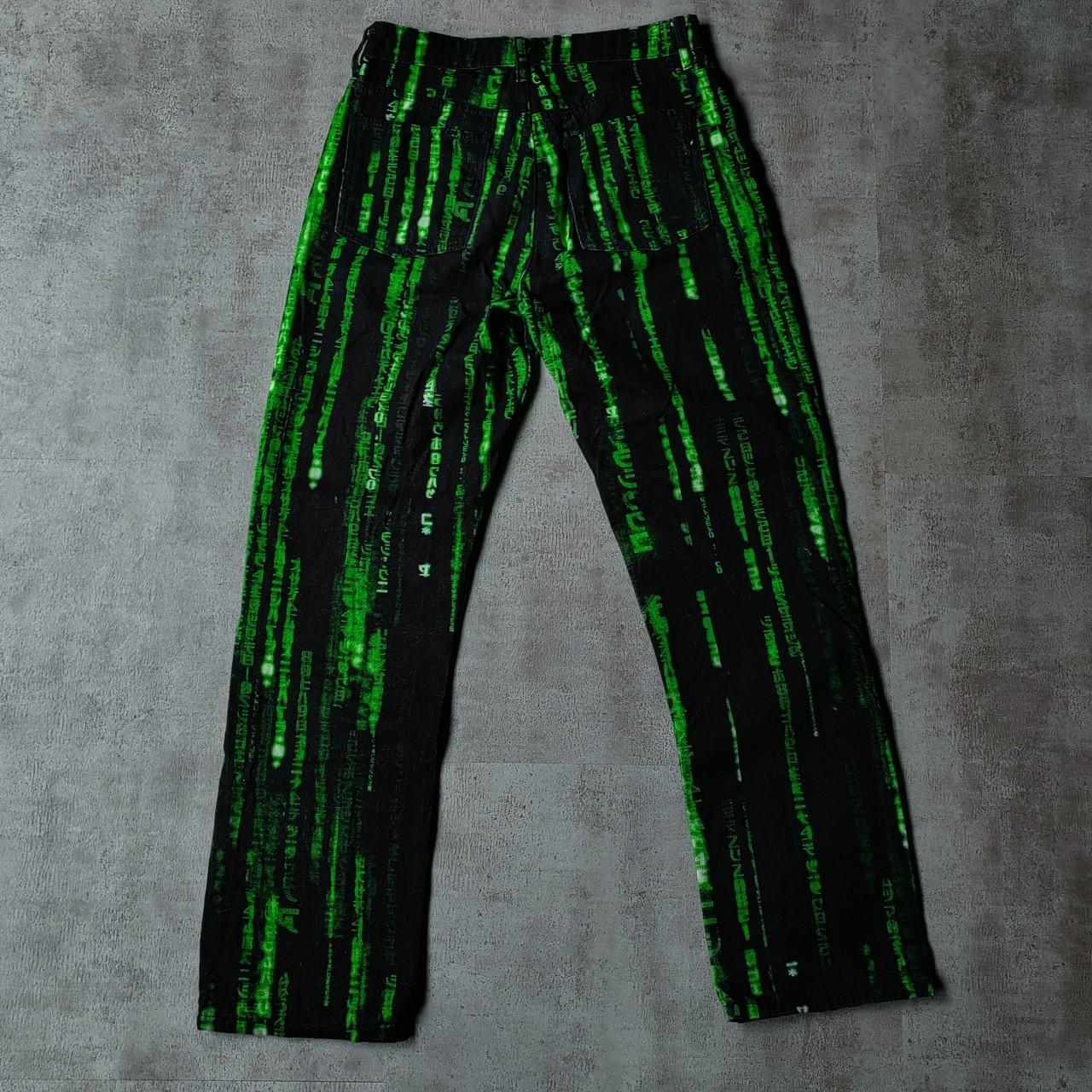 JADED LONDON X MATRIX COLLAB Green Matrix Code... - Depop