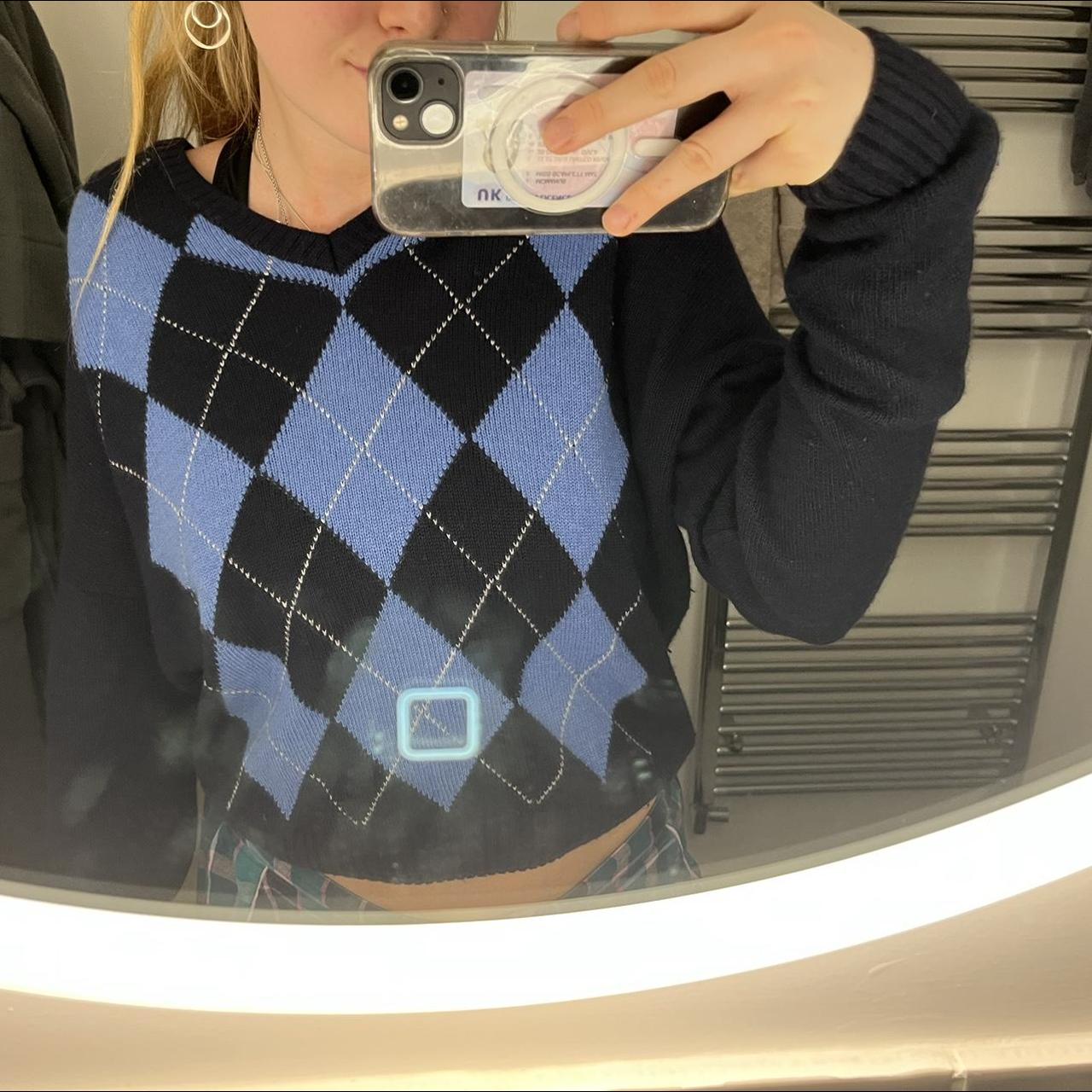 subdued preppy jumper - worn once or twice, perfect... - Depop