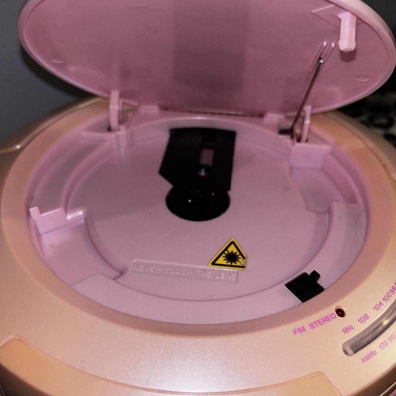 hello kitty boom box cd player cd player doesn’t... - Depop