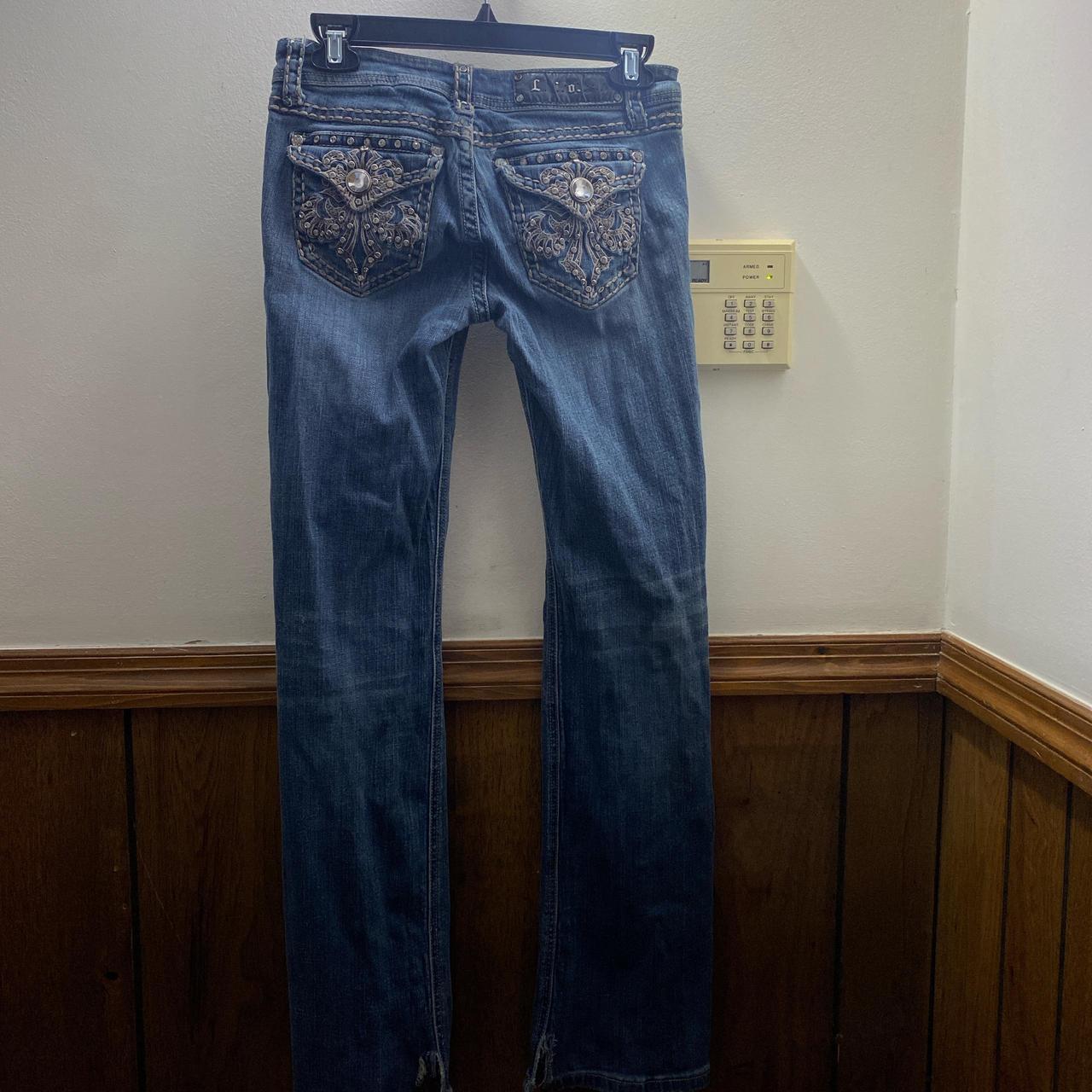 Vintage Miss Me Jeans These Jeans Were Well Loved Depop