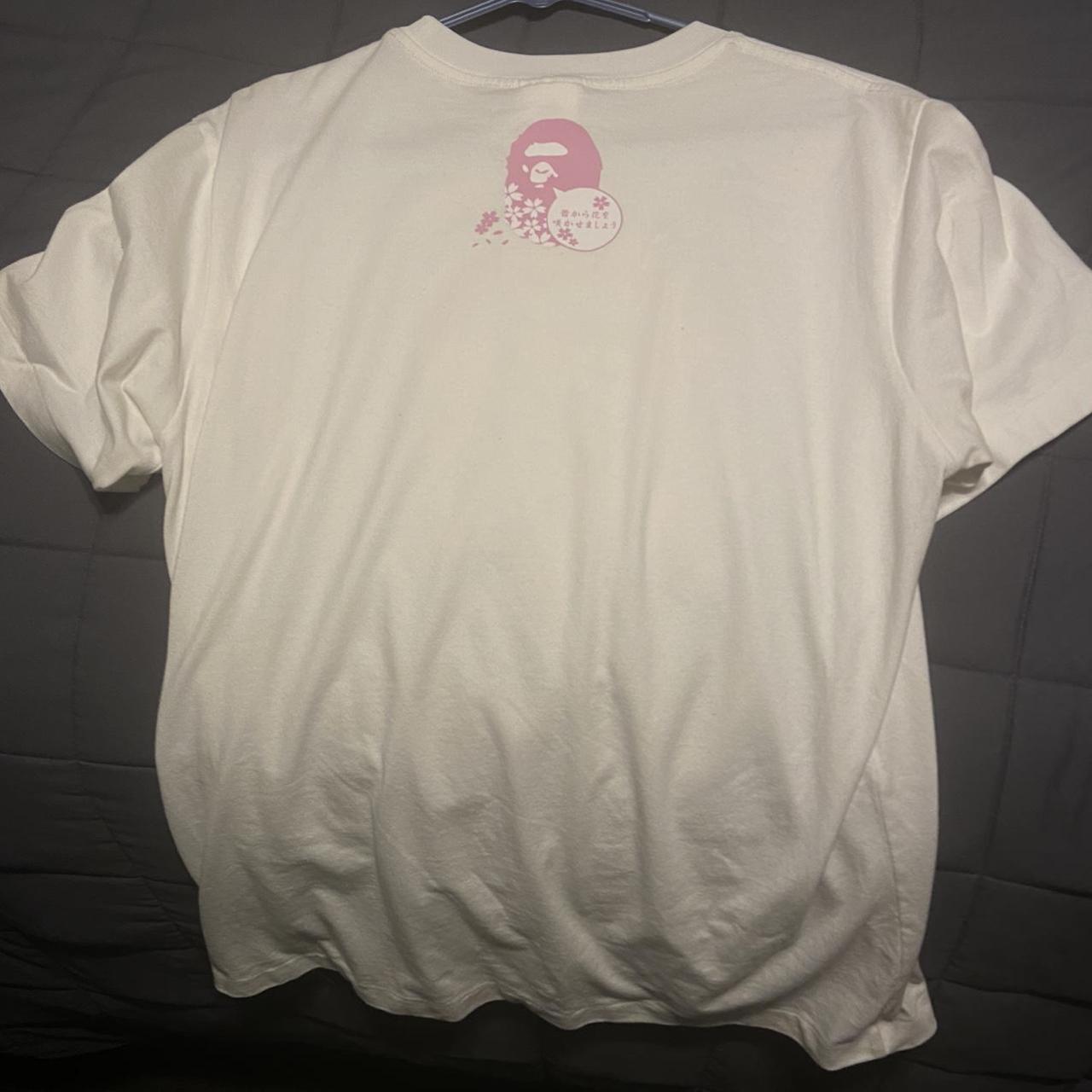 Bape Sakura Tree Tee - Depop