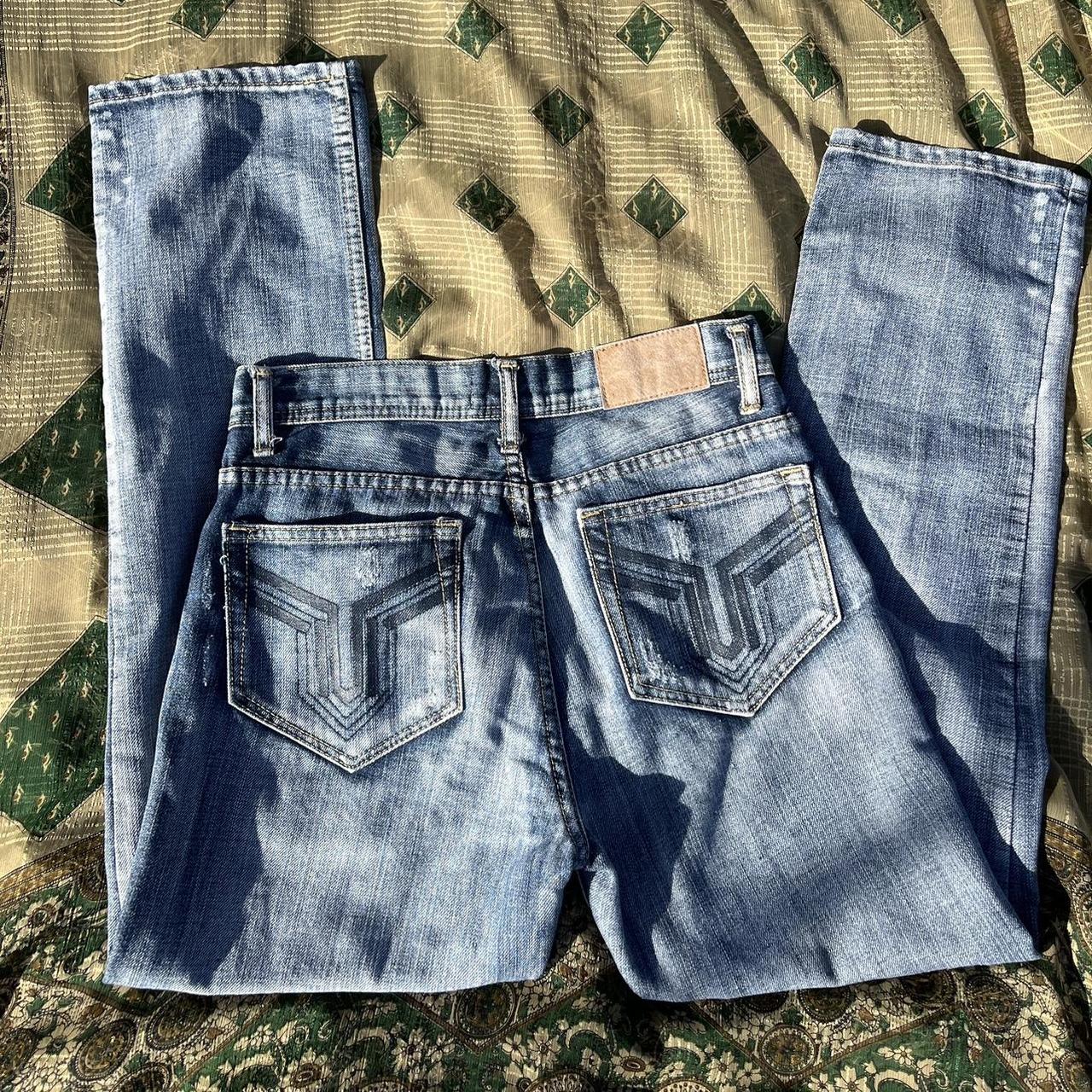 VICOSS Straight Denim Jeans give a Japanese y2k type... - Depop