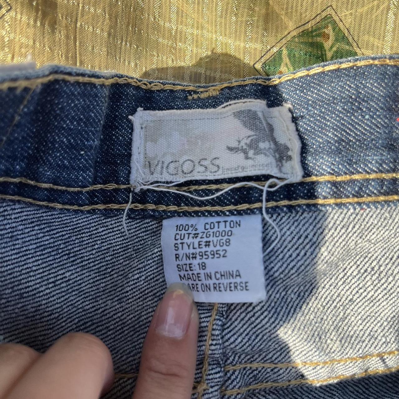 VICOSS Straight Denim Jeans give a Japanese y2k type... - Depop