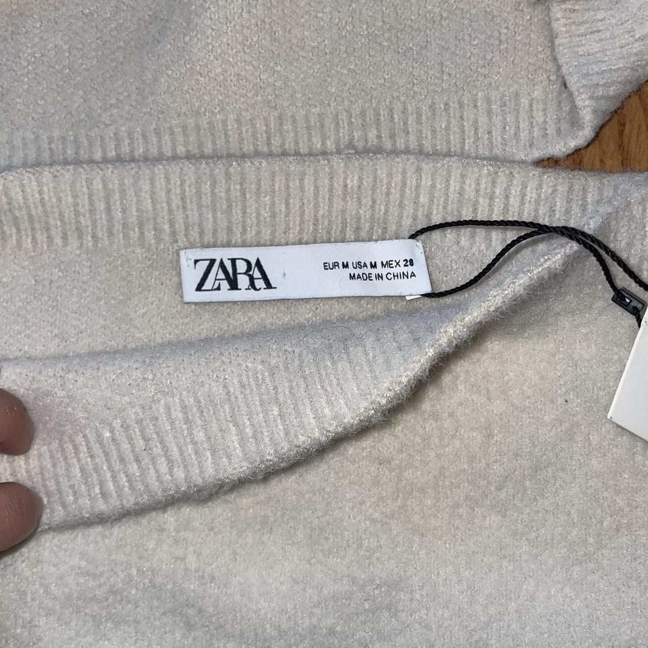 Zara Women's Cream Shirt | Depop