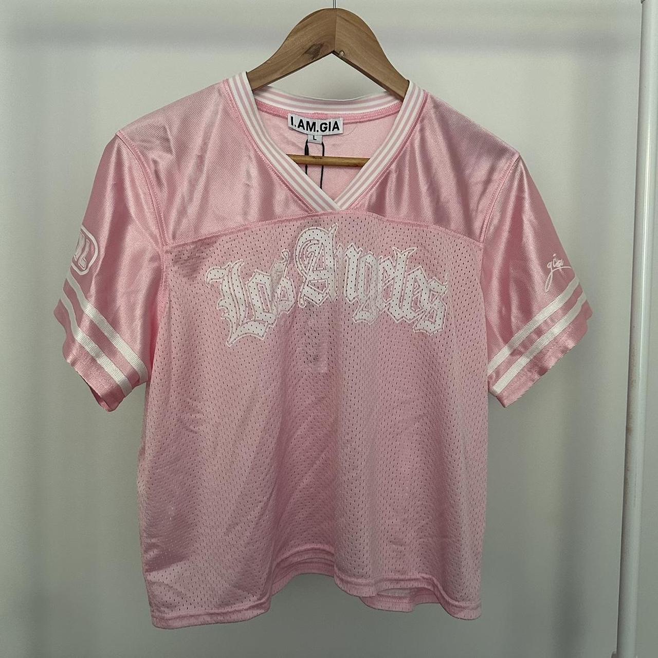 🎀 I AM GIA PEYTONN TOP / JERSEY 🎀 BNWT PRINT ON... - Depop