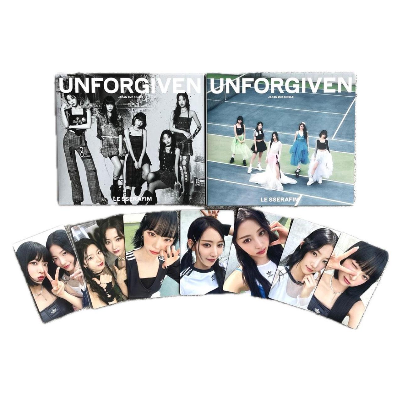 LE SSERAFIM unforgiven japan limited a+b includes... - Depop