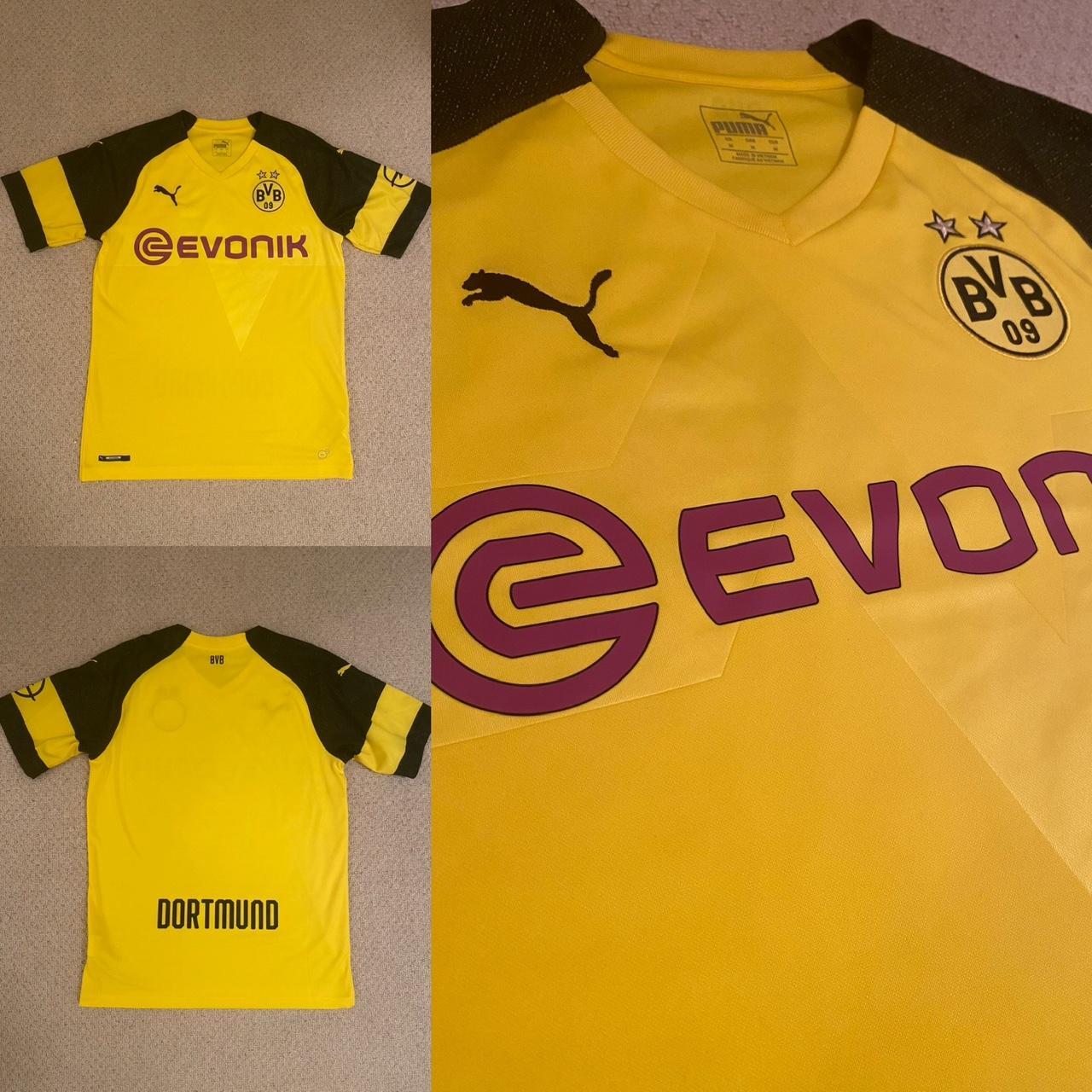 2018/2019 Dortmund Home Kit Football shirt soccer... - Depop