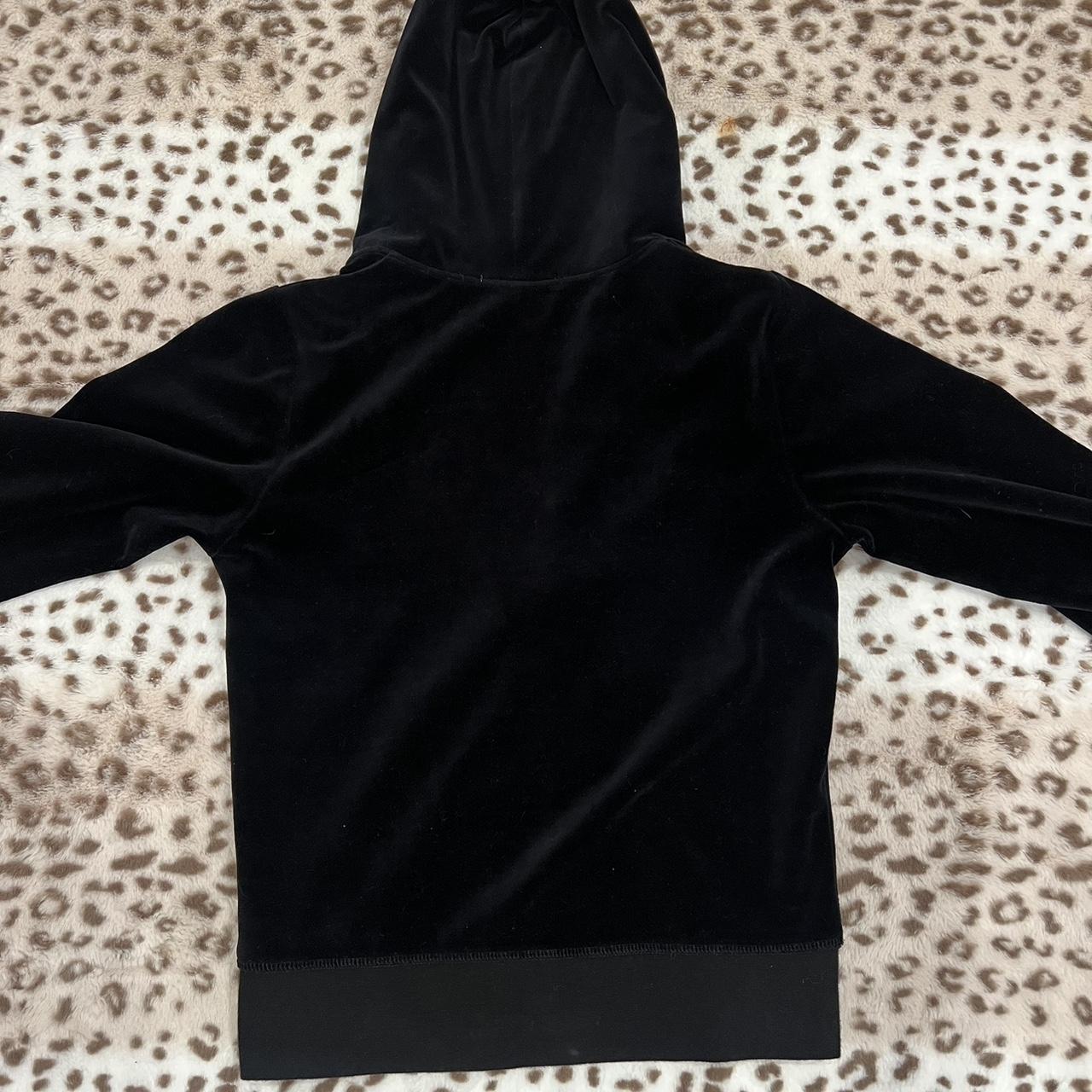 black j tracksuit jacket with bling j zipper... - Depop