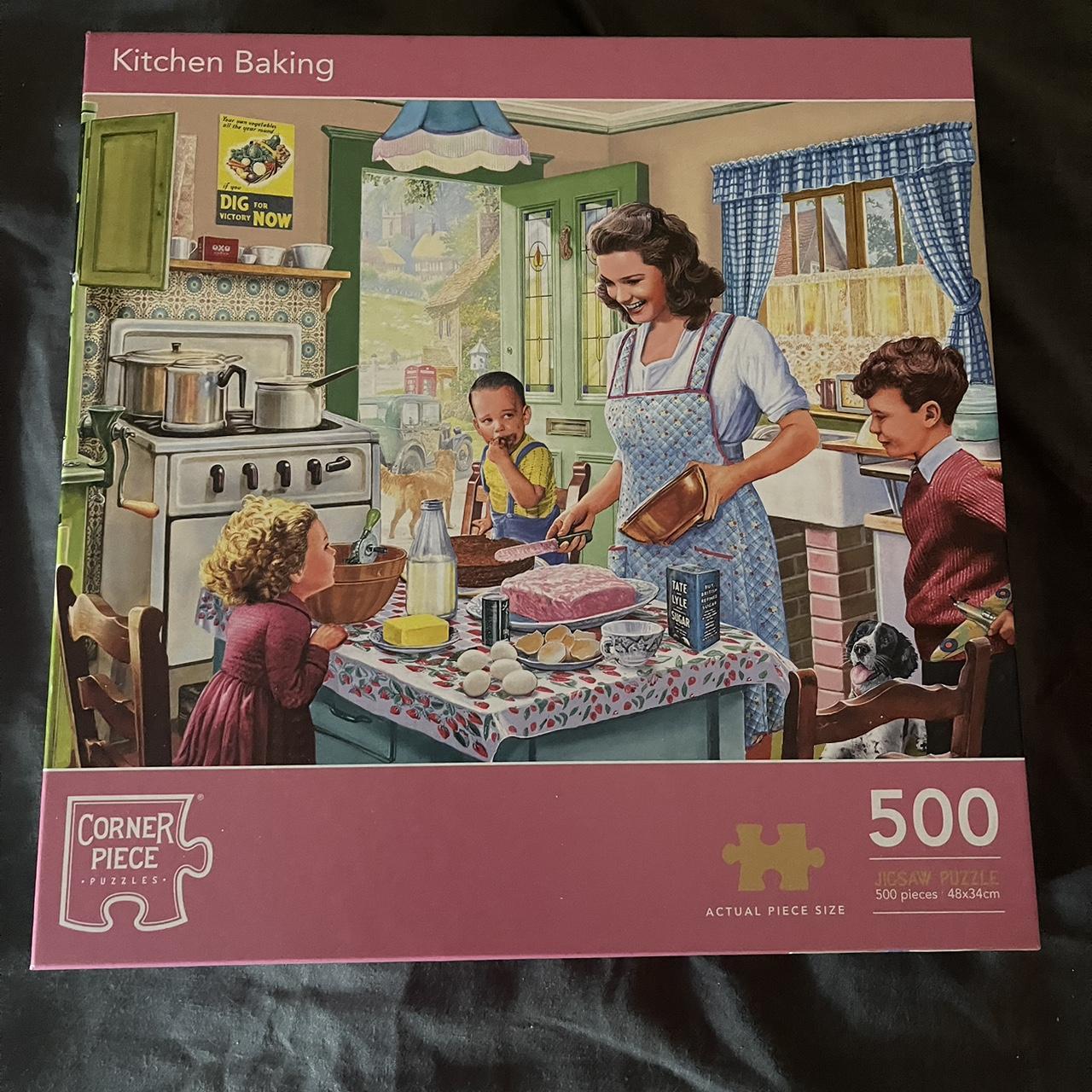 500 piece kitchen baking jigsaw puzzle brand new... - Depop