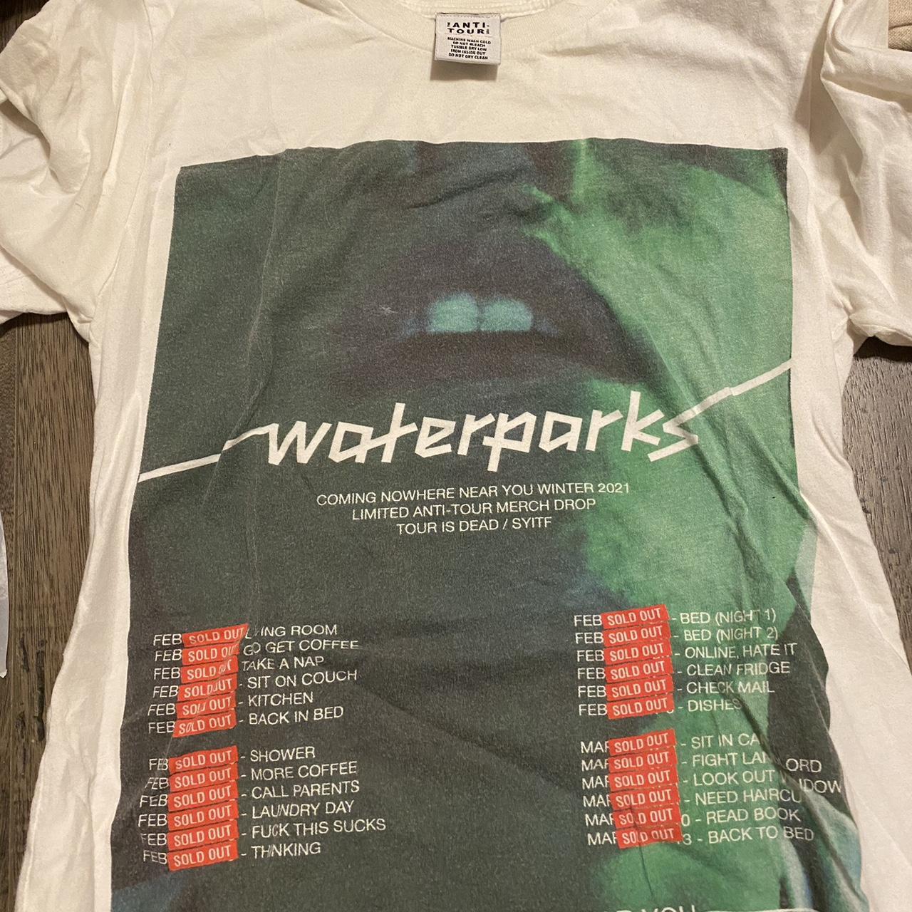 anti-tour parx shirt sold in 2021 - sold out MESSAGE... - Depop