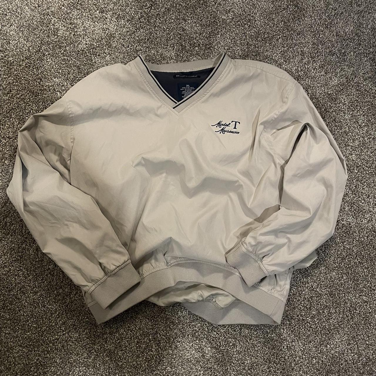 Vintage Model T windbreaker pullover. Fits XL-2XL.... - Depop