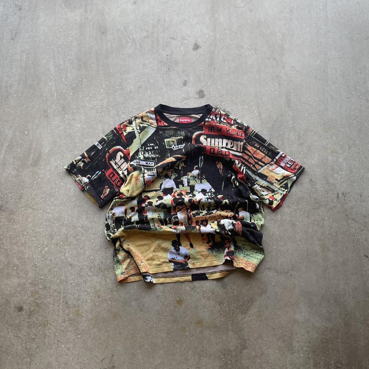 AOP Supreme tee. Absolutely fire piece. Super soft,... - Depop