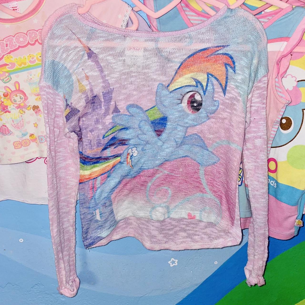 💗pastel mlp sweater💗 * ･ﾟ: * ･ﾟ:* ･ﾟ: * ･ﾟ:* ･ﾟ:... - Depop
