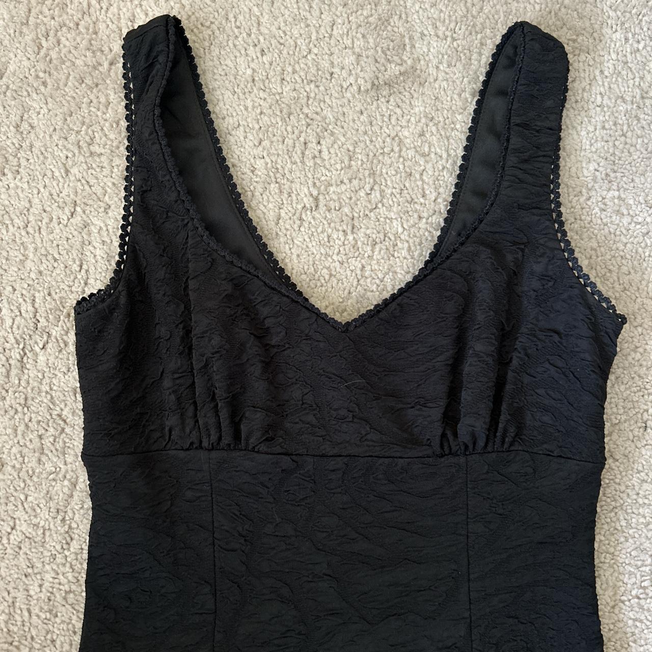 super cute LBD textured from forever 21 says size M... - Depop