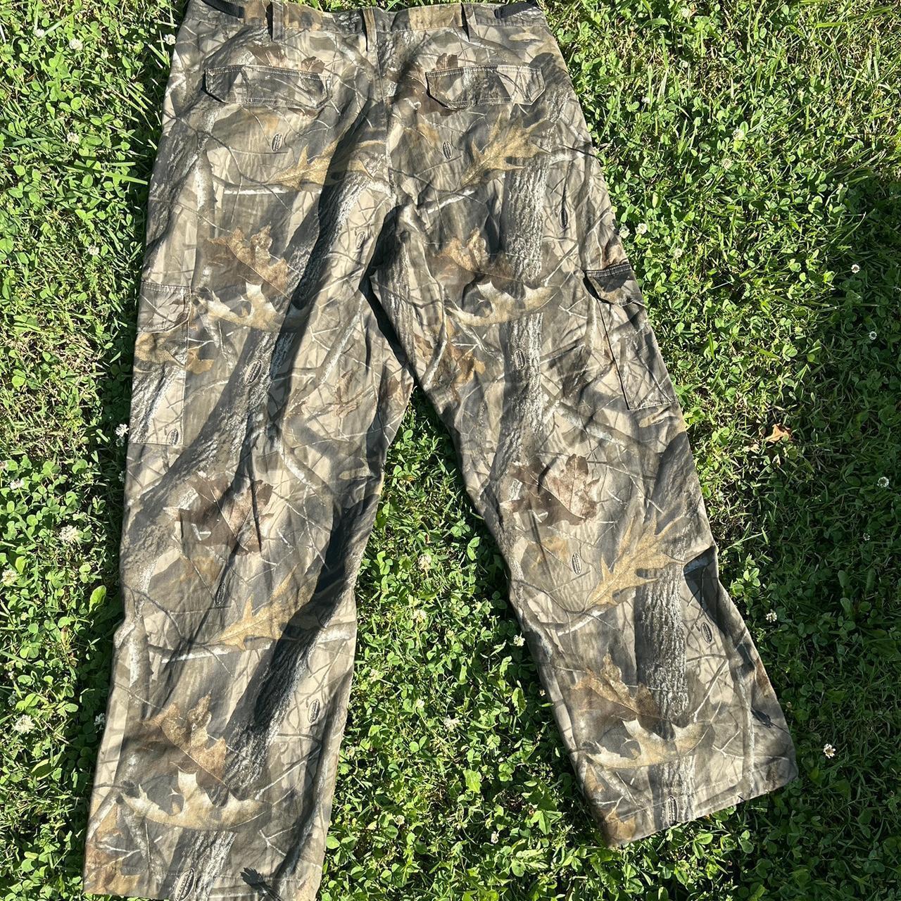 Outfitters Ridge Real Tree Camo Cargo Pants 100%... - Depop