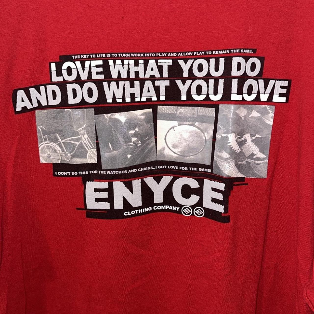 Short sleeve ENYCE “love what you do and do what you... - Depop