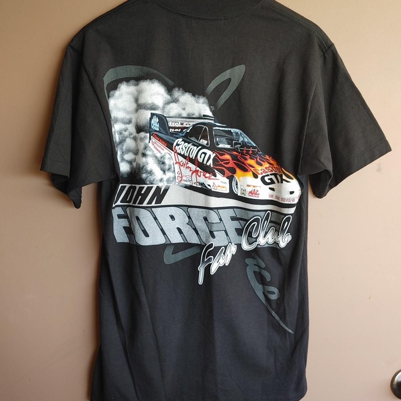 Vintage single stitch drag strip Racing shirt single... - Depop
