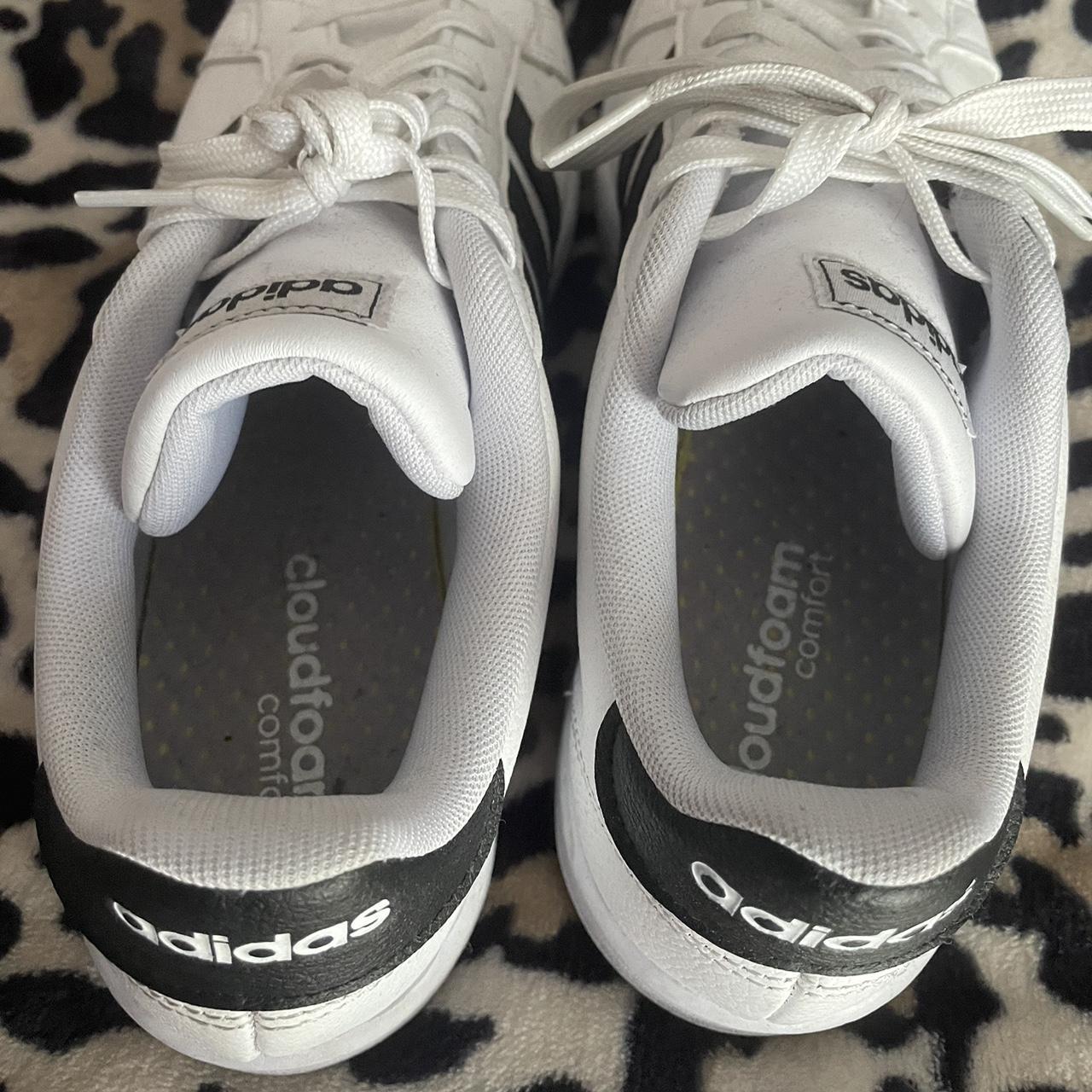 barely worn adidas shoes! they’re pretty clean as... - Depop