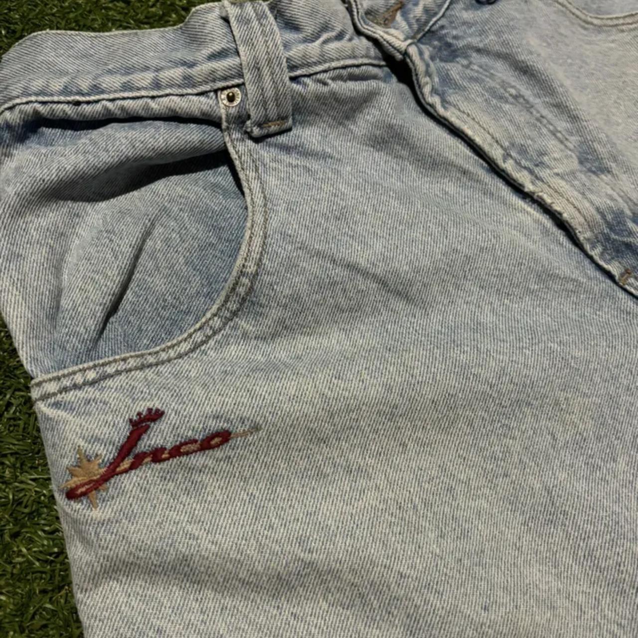 Rare Vintage 90’s JNCO Skater Jeans Wide Leg Baggy... - Depop